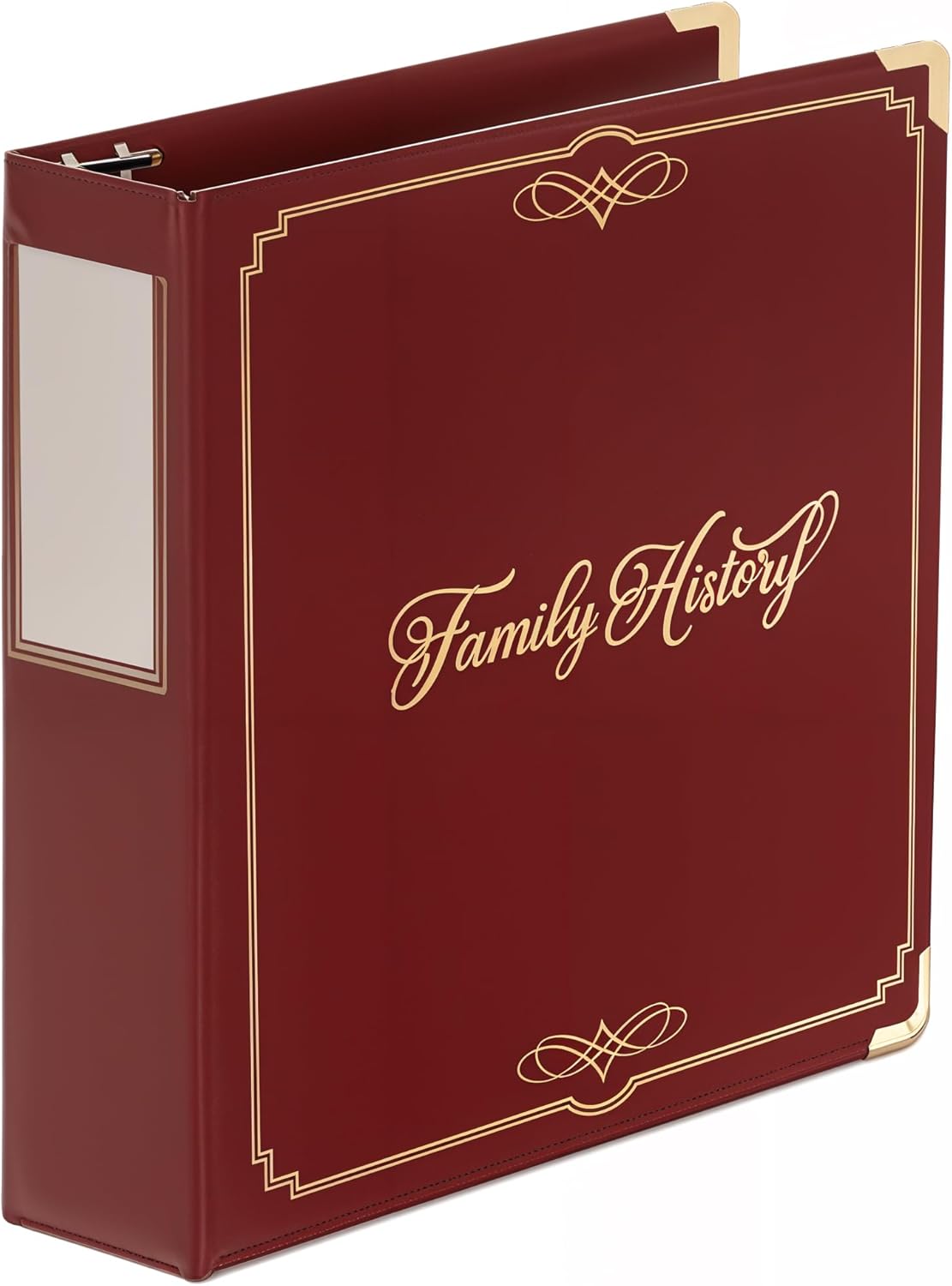 Performore Family History/Genealogy 3 inch Ring Binder, Burgundy ...