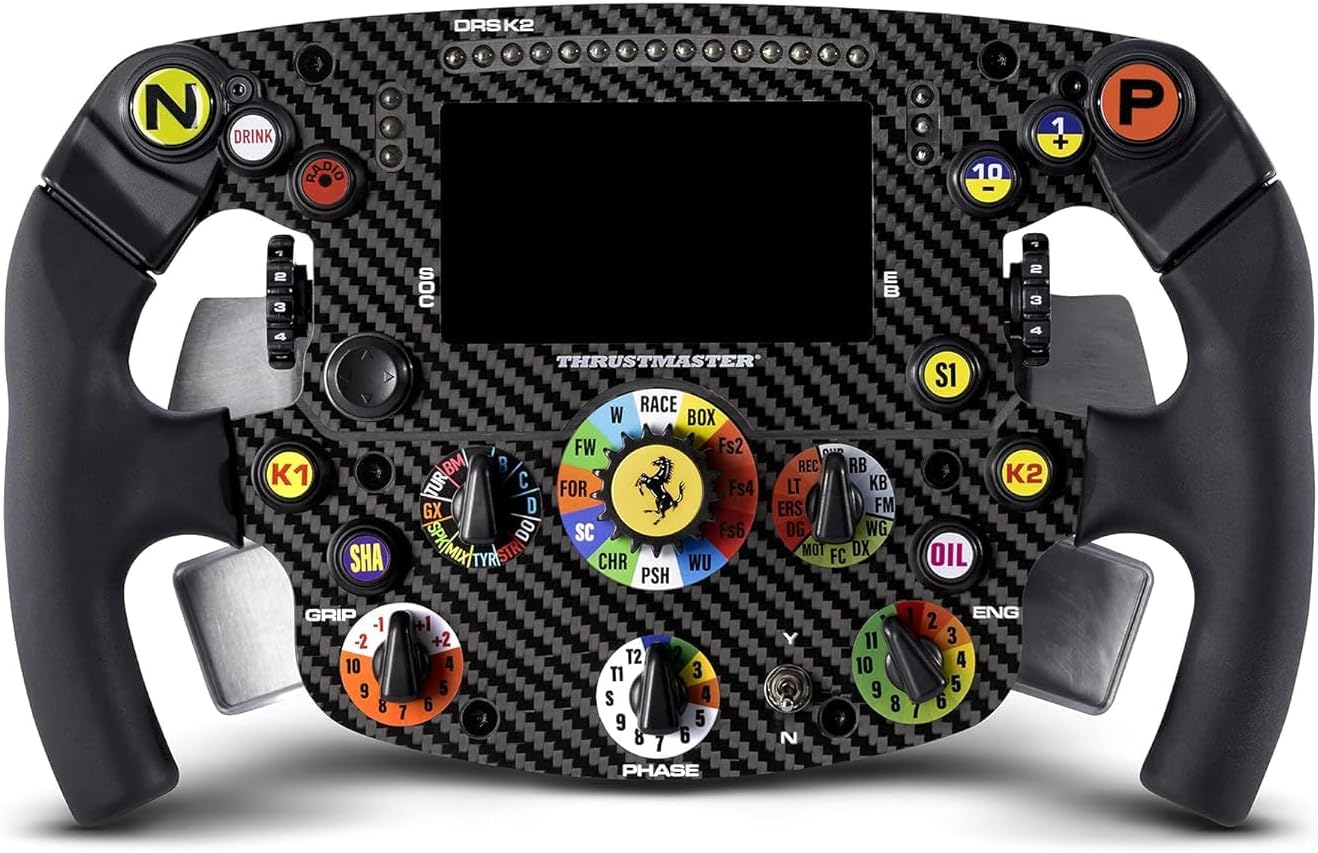 Thrustmaster Formula Wheel Add-On Ferrari SF1000 Edition, Replica Wheel ...