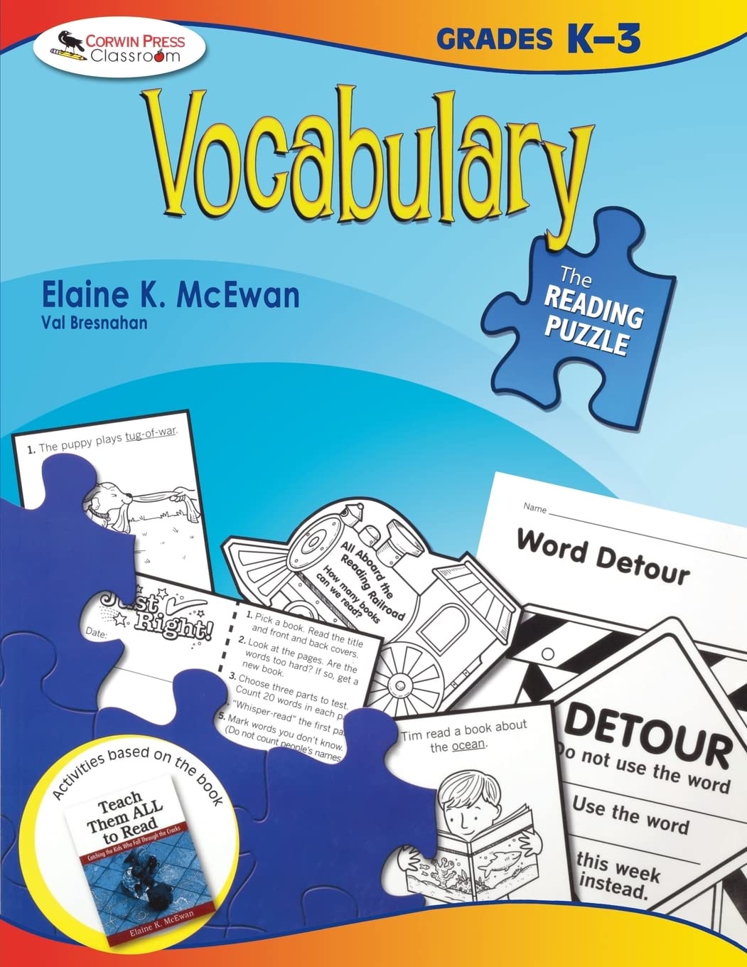 Amazon.com: The Reading Puzzle: Vocabulary, Grades K-3: 9781412958226 ...