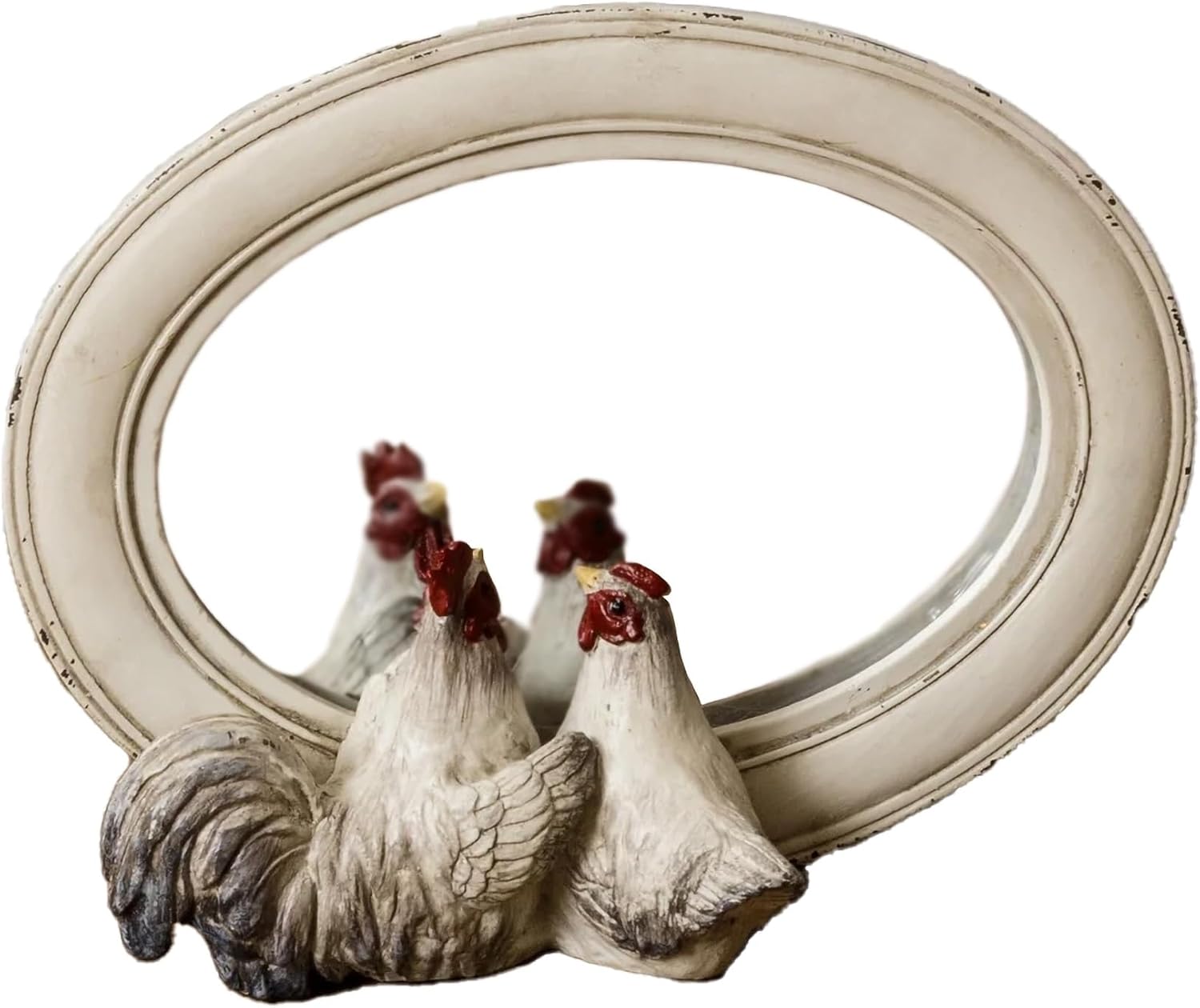 Amazon.com: Your Heart's Delight by Audrey's 8RS975 Rooster and Hen ...