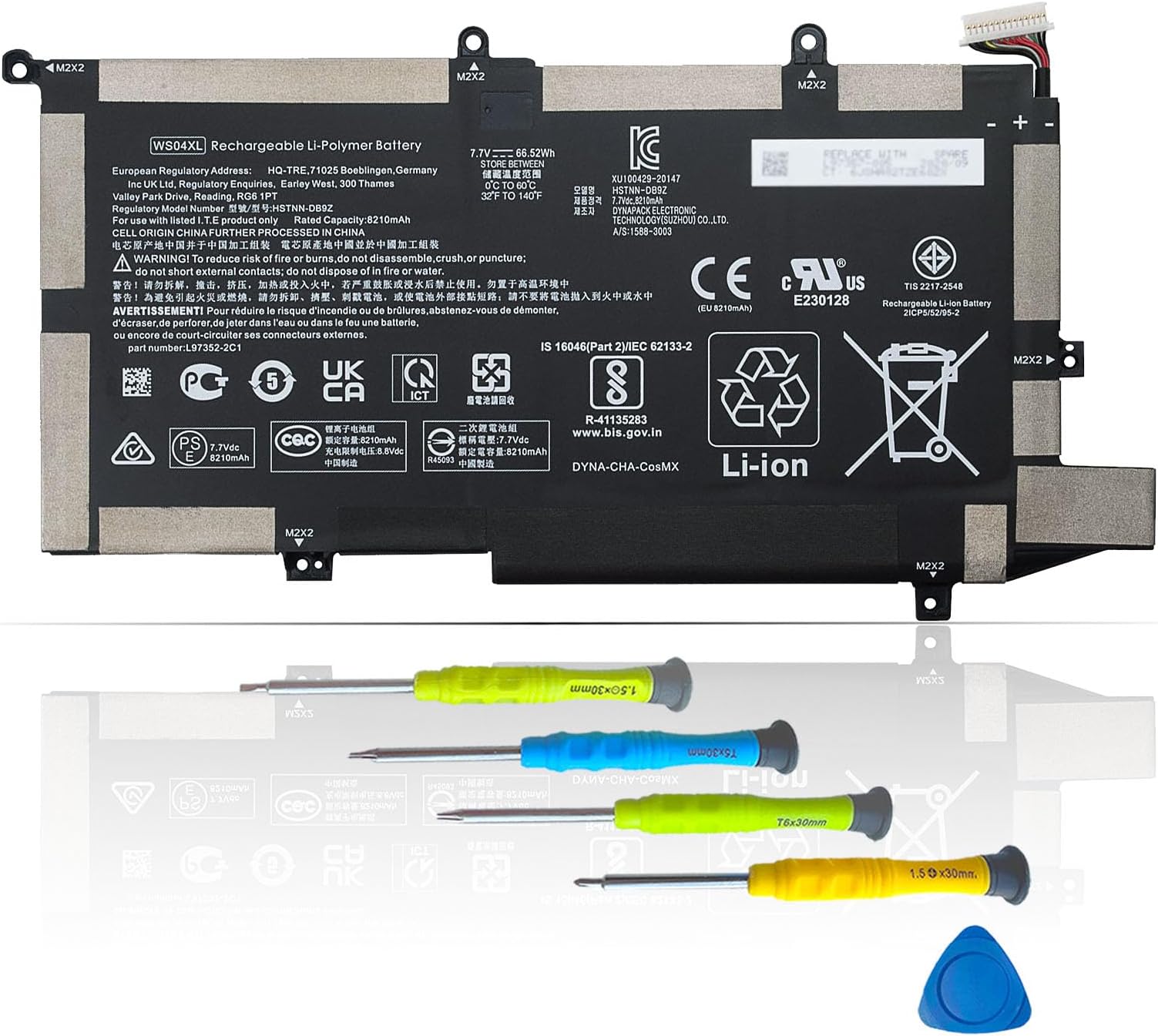Amazon.com: ASODI RR04XL L60373-005 Laptop Battery Replacement for HP ...