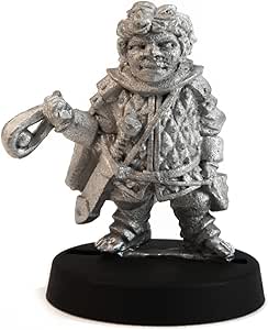 Stonehaven Male Halfling Soldier with Sling Miniature Figure (for 28mm ...