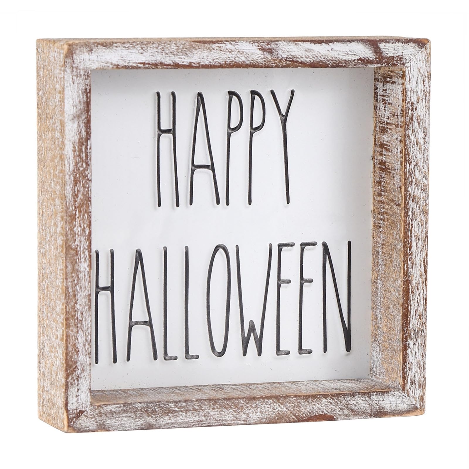 Amazon.com: FESTWIND Halloween Home Decor, Happy Halloween Block Sign ...