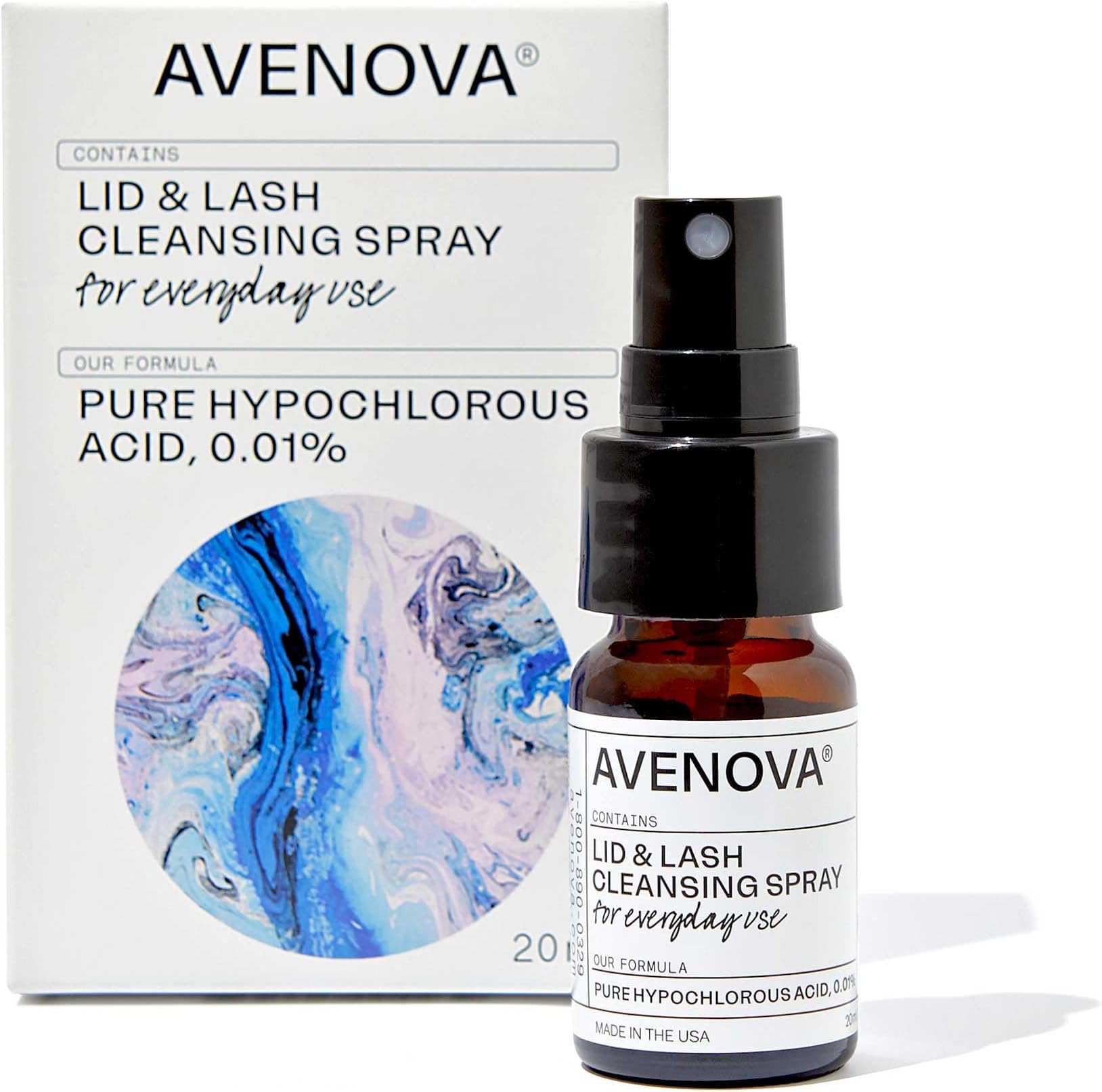 Amazon.com: NOVEHA Tea Tree Eyelid Gel Cleanser - for Blepharitis, MGD ...