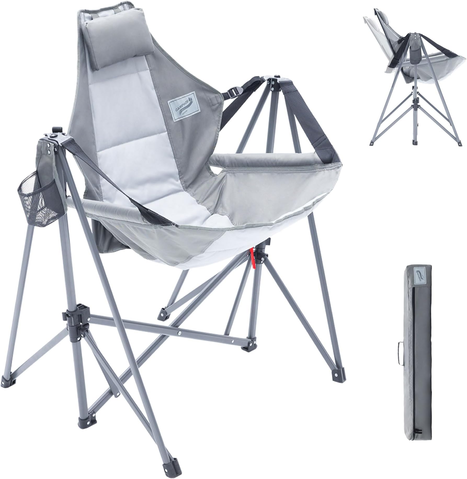 Amazon.com : Camphor Designs Portable Swing Hammock Chair | Foldable ...