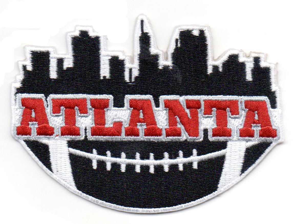Amazon.com: Smc Store City of Atlanta Logo Patch Embroidery American ...
