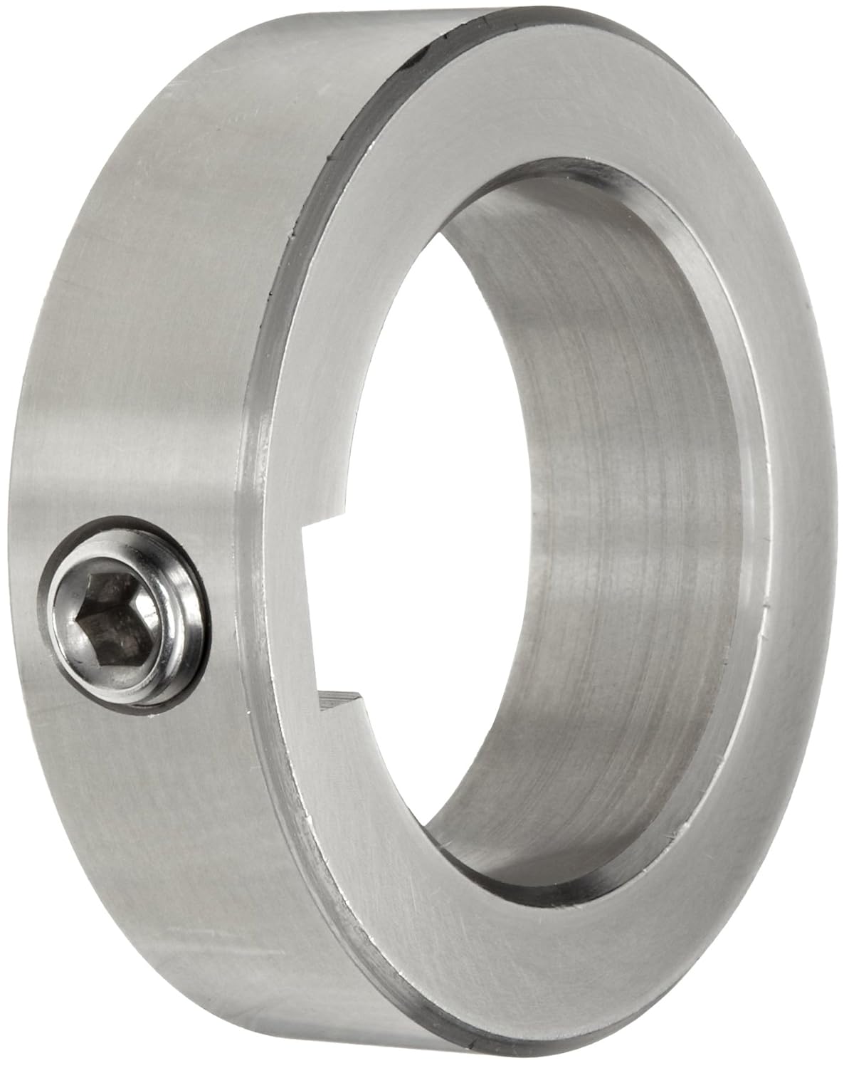 Climax Metal C-200-S-KW T303 Set Screw Collar, With Keyway, Stainless ...