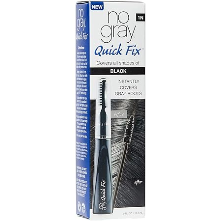 Amazon.com : No Gray Quick Fix (1N), Covers All Shades of Black ...