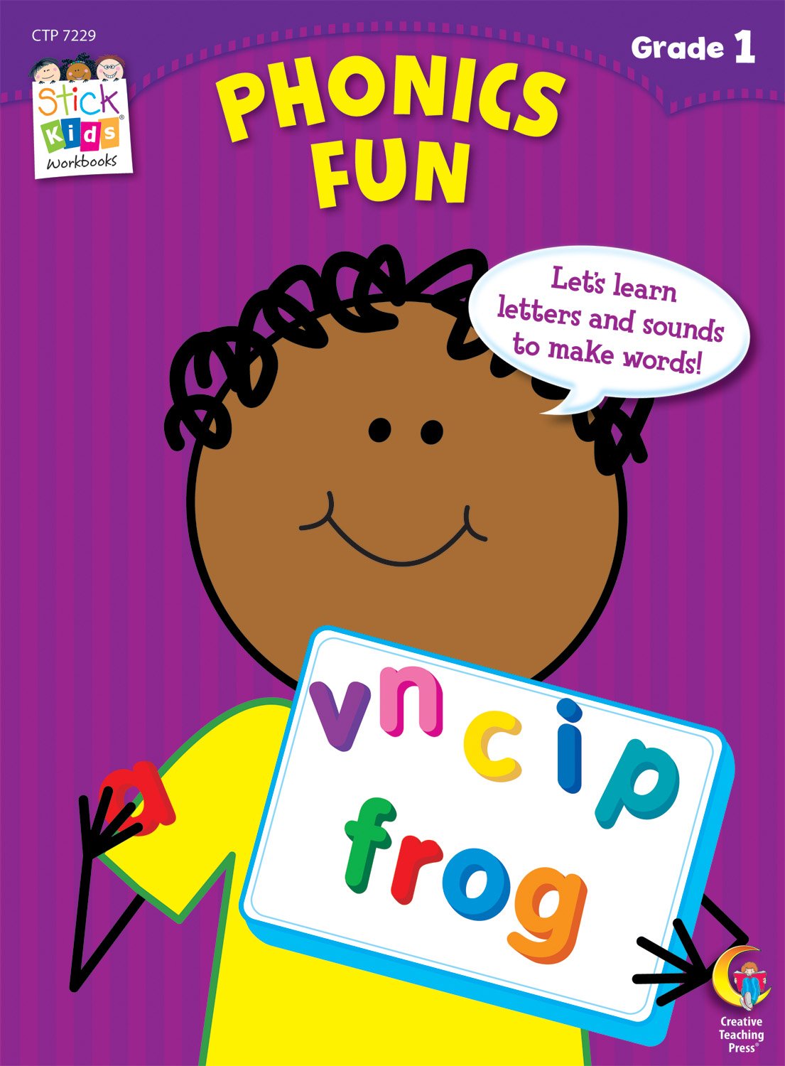 Amazon.com: Phonics Fun Stick Kids Workbook, Grade 1: 9781616017996 ...