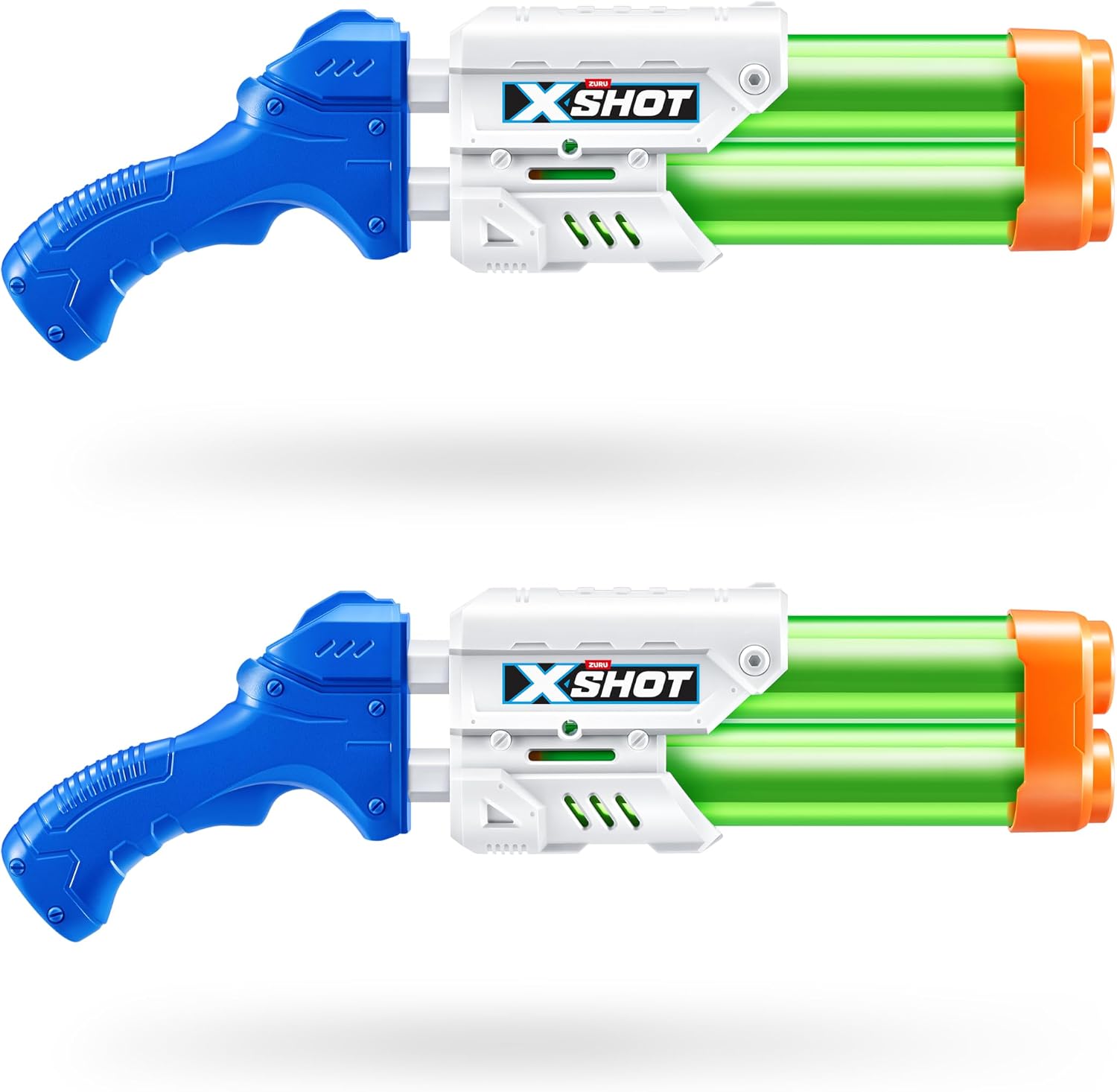 Amazon.com: XSHOT Small Dual Stream Water Blaster 2 Pack by ZURU Dual ...