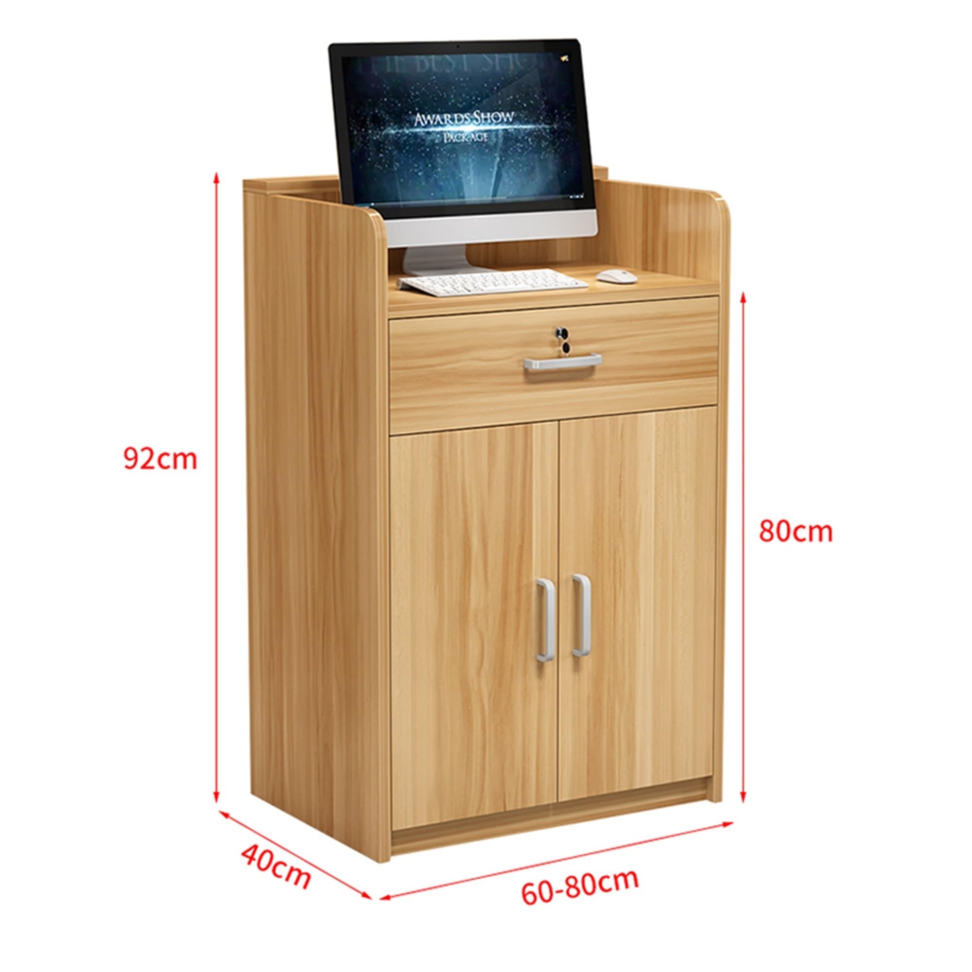 Snapklik.com : Front Desk Reception Counter, Office Modern Cashier ...