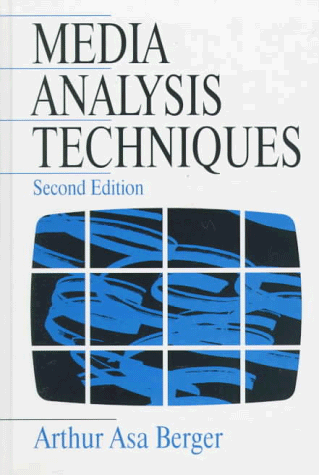 Media Analysis Techniques: 9780761914532: Communication Books @ Amazon.com