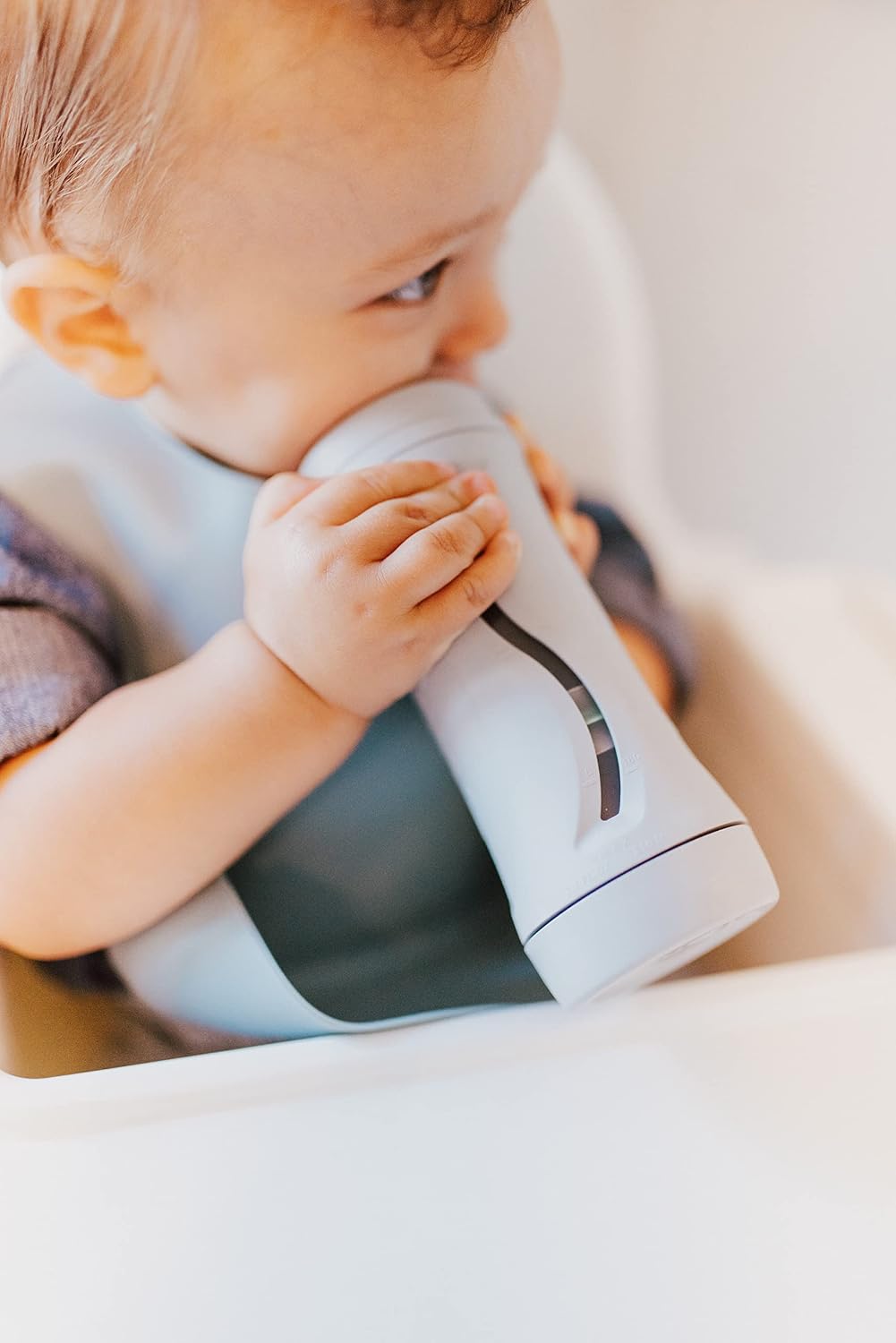 Subo – Botella de comida para bebé, autoalimentador sin ensuciar para ...