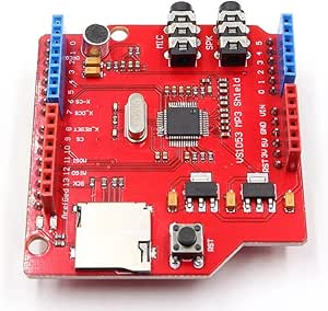 Amazon.com: RedTagCanada VS1053 VS1053B Stereo Audio MP3 Player Shield ...
