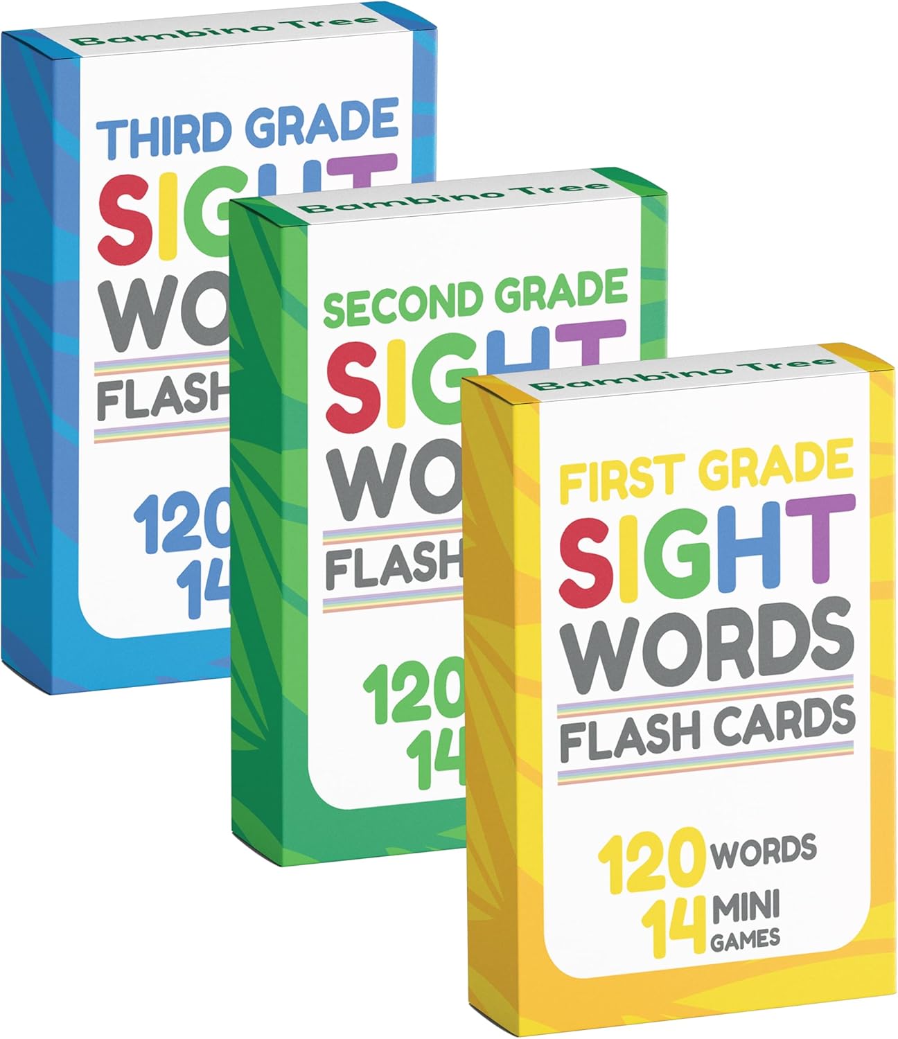 Amazon.com: Sight Words Flash Cards 1st 2nd & 3rd Grade - 360 High ...