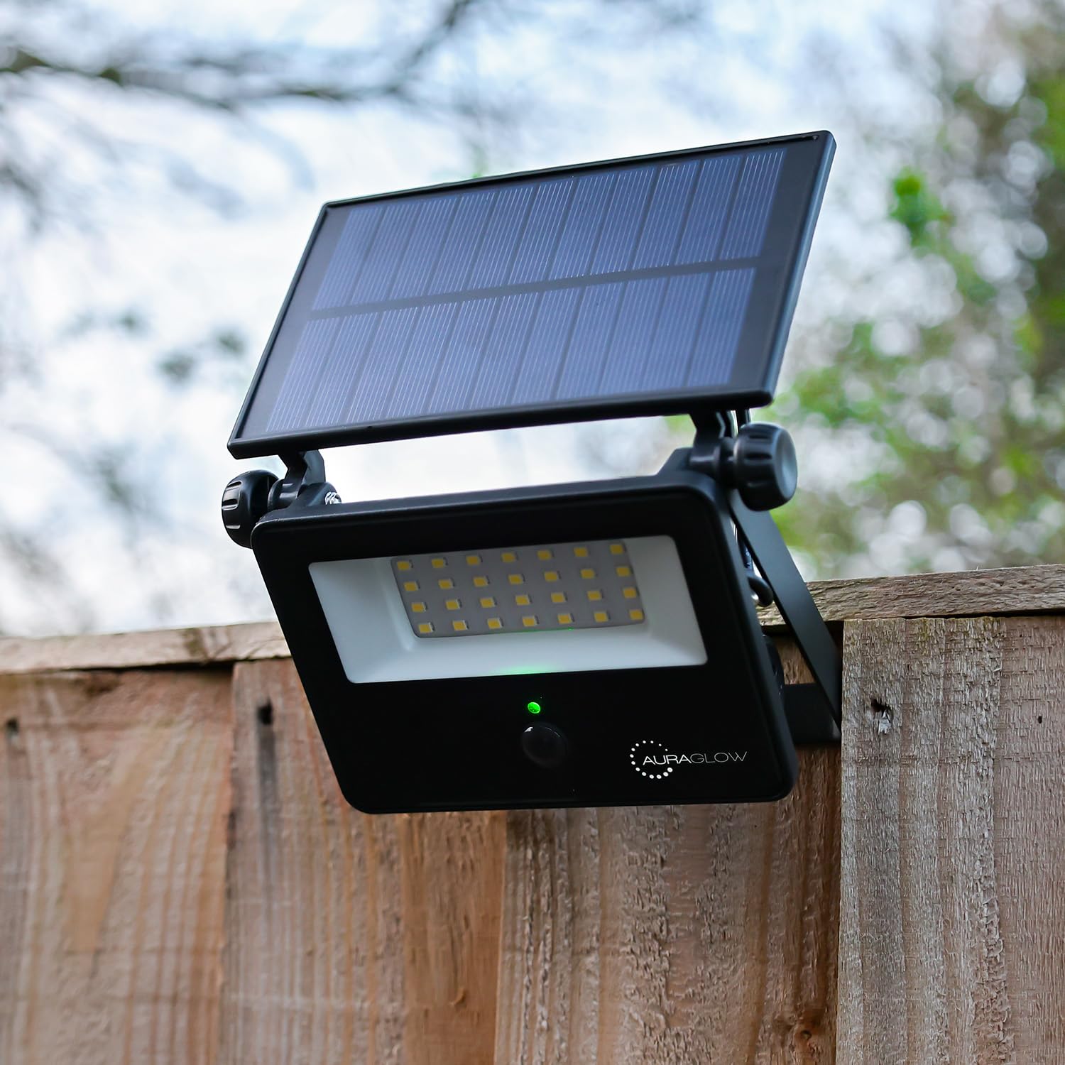 Solar Powered Motion Detector Buy Garden By Sainsbury's White Motion