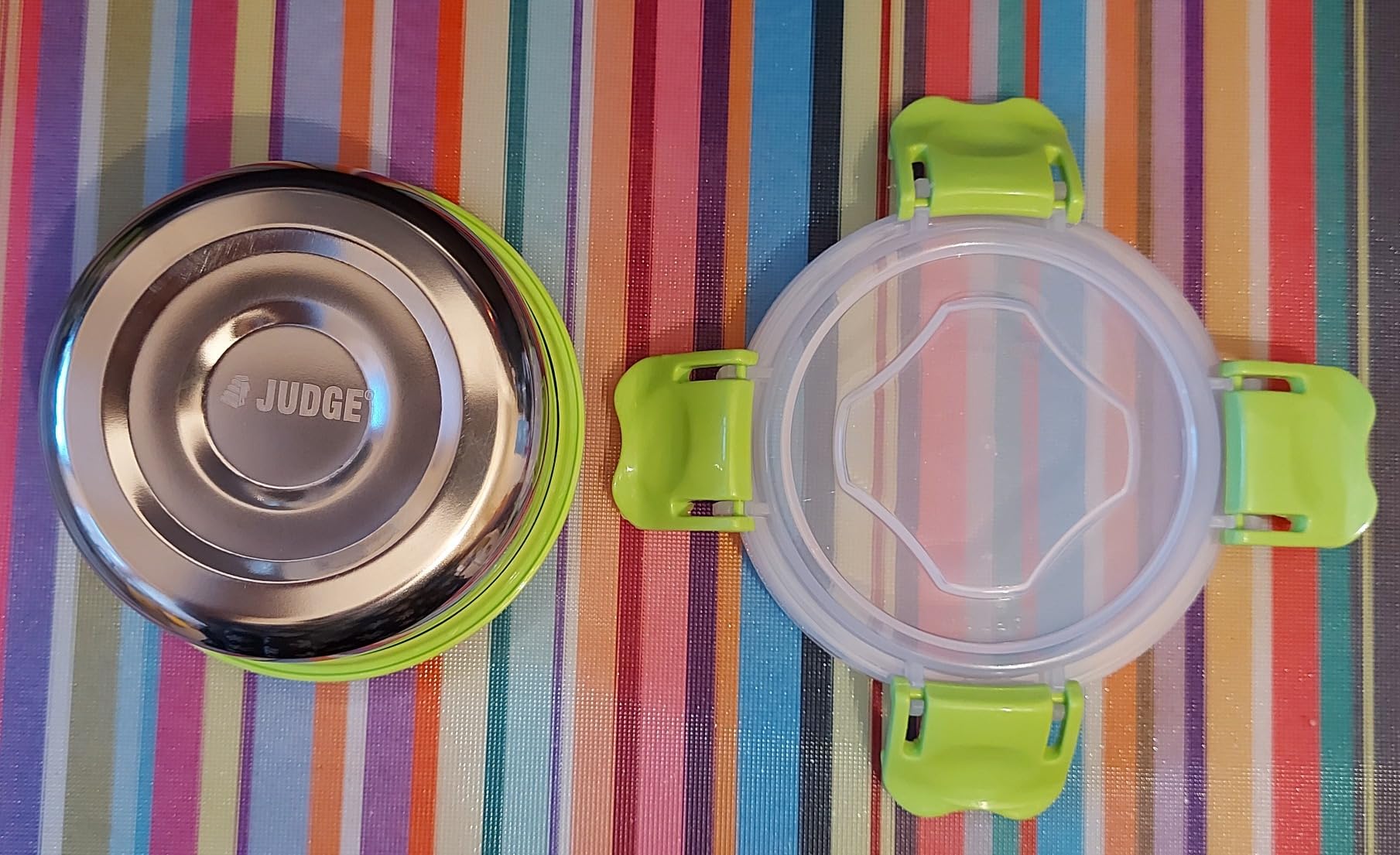 Judge Made in India, 3 Piece Tiffin Set - Stainless Steel & Insulated ...