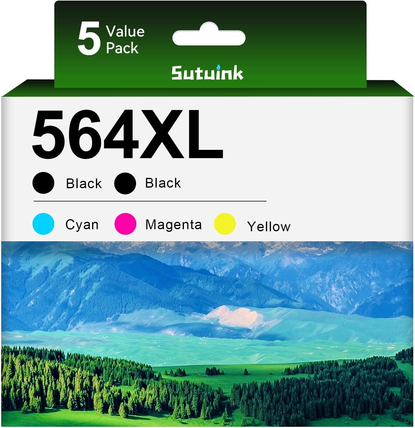 Amazon.com: 6520 Ink Cartridges for HP Compatible 564 564XL Combo Pack ...
