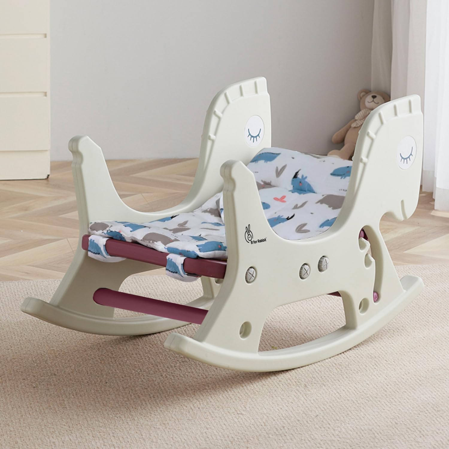 R for Rabbit Rock N Nap Baby Rocker | Kids Rocking Chair with ...