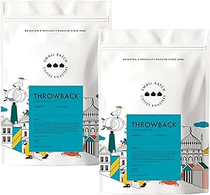 SMALL BATCH COFFEE ROASTERS Throwback 100% Arabica Coffee Beans Freshly Roasted Award-Winning ...