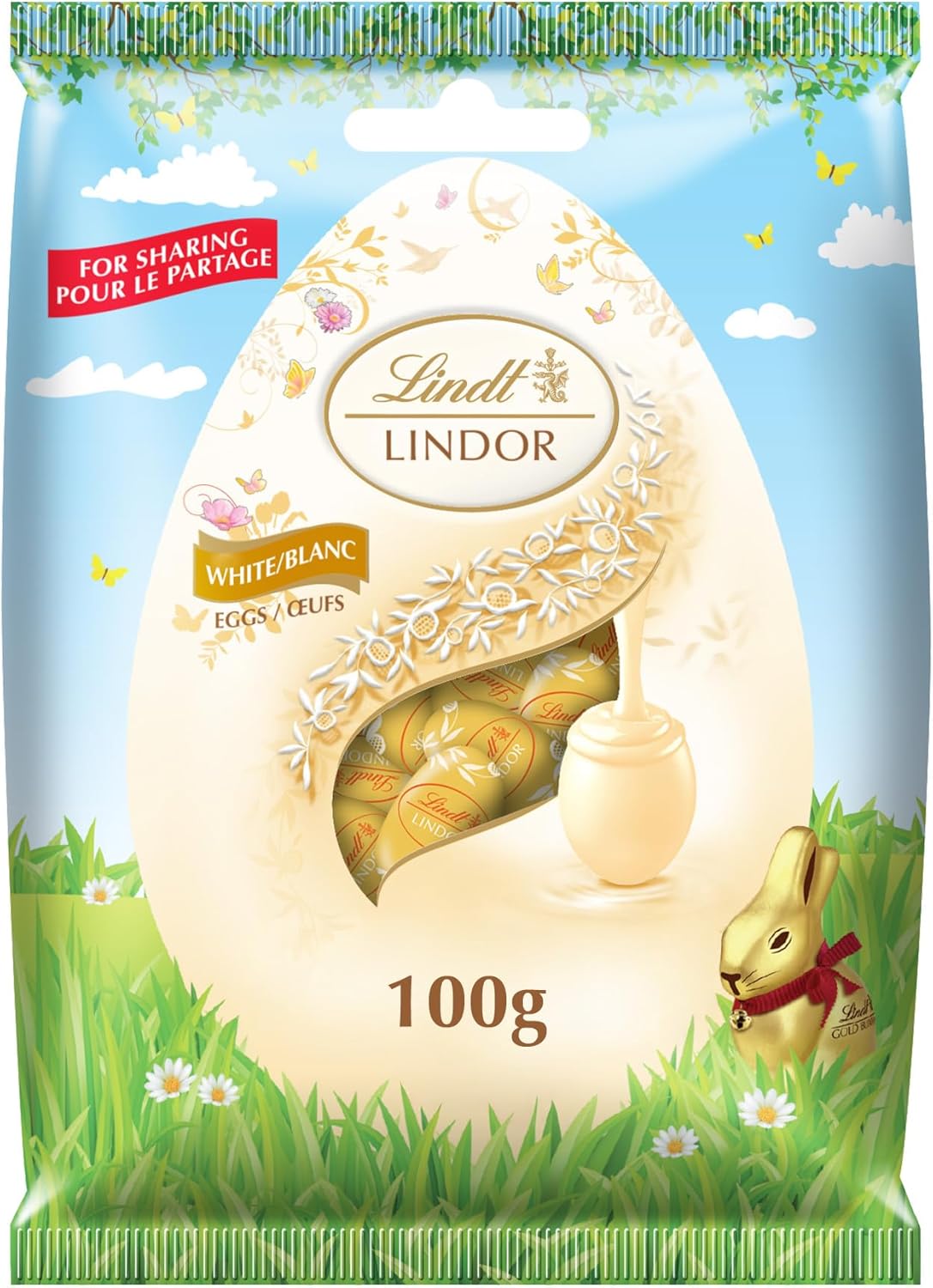 Lindt LINDOR White Chocolate Mini Eggs