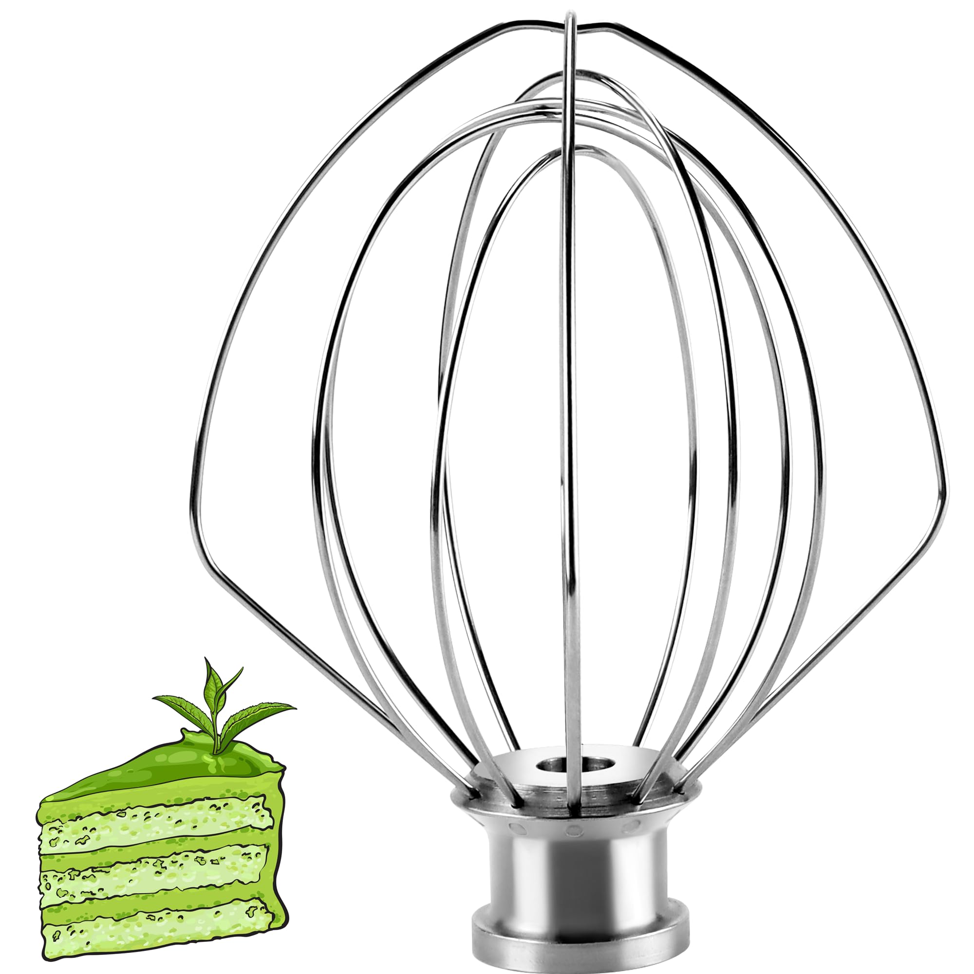 Snapklik.com : K45WW Wire Whip Attachment For Tilt-Head Stand Mixer 6 ...