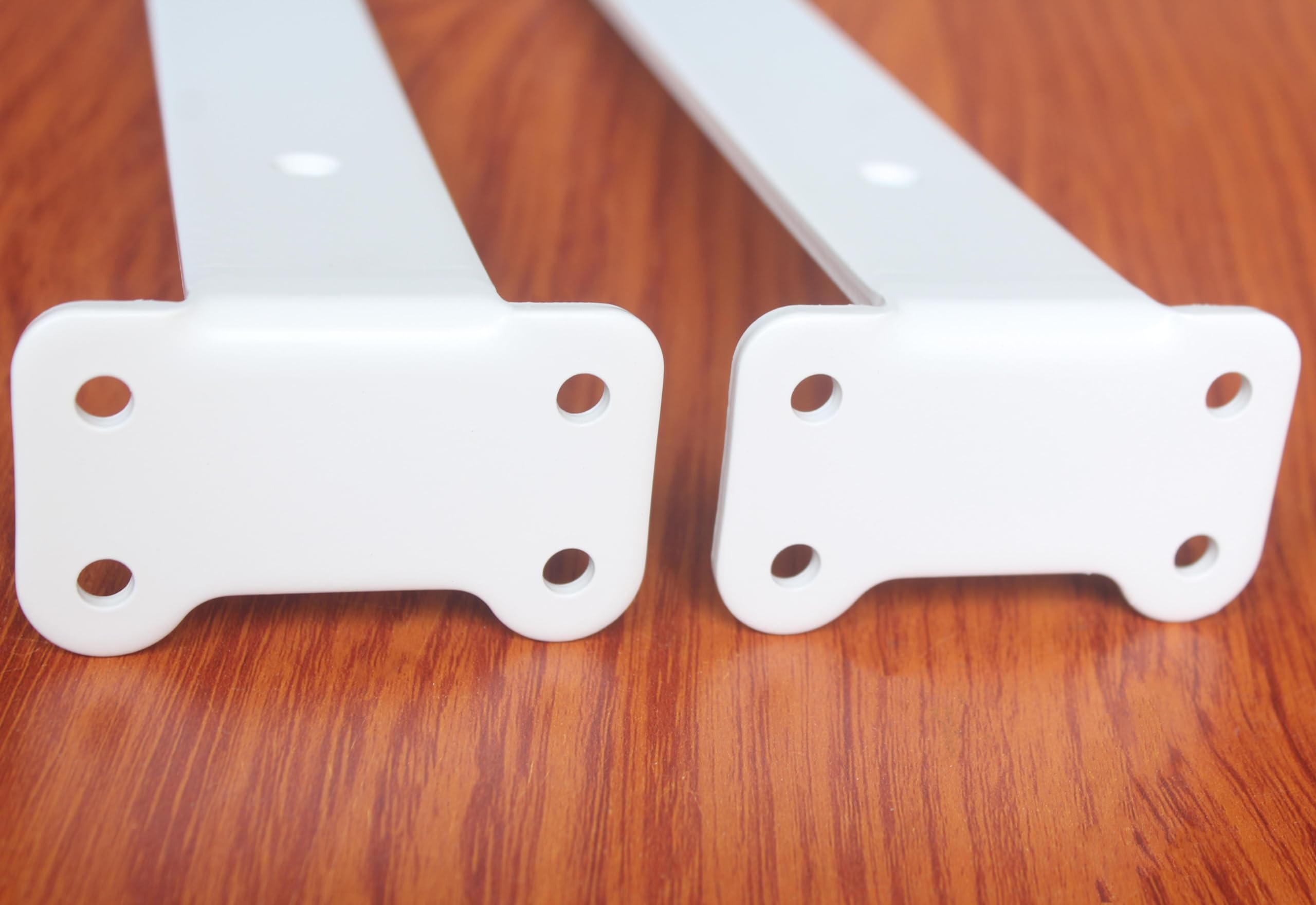 Snapklik.com : 6 Pack - 11 Inch White Hidden Invisible L Shelves ...