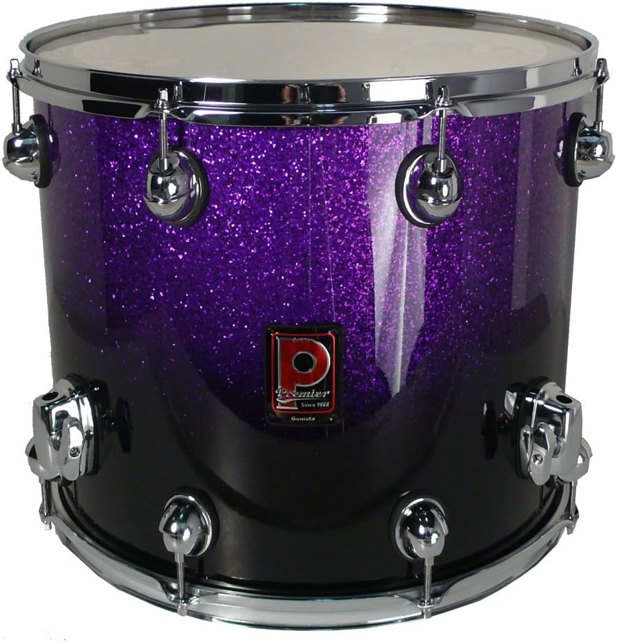 Amazon.com: Premier Drums Genista Series 43264PSF 1-Piece Birch 14x12 ...