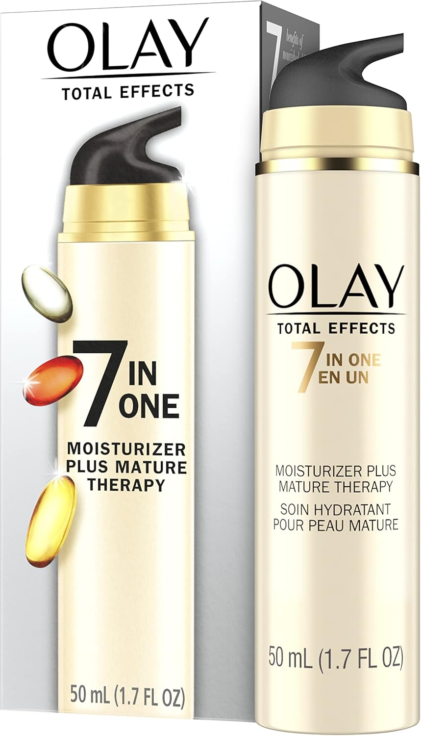 Amazon.com: Olay Total Effects 7-In-1 Face Moisturizer Plus Mature ...