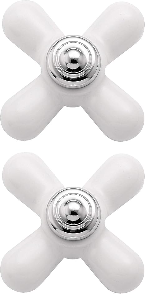 Moen 97434 Monticello Replacement Handle Knob Insert, Porcelain and ...