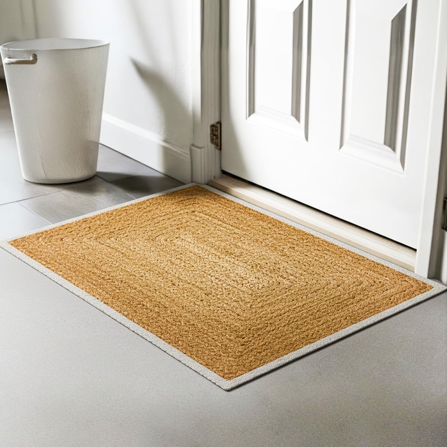 Buy PrettyKrafts Jute Rectangle Mat | 60x40cm | Handwoven Eco-Friendly ...