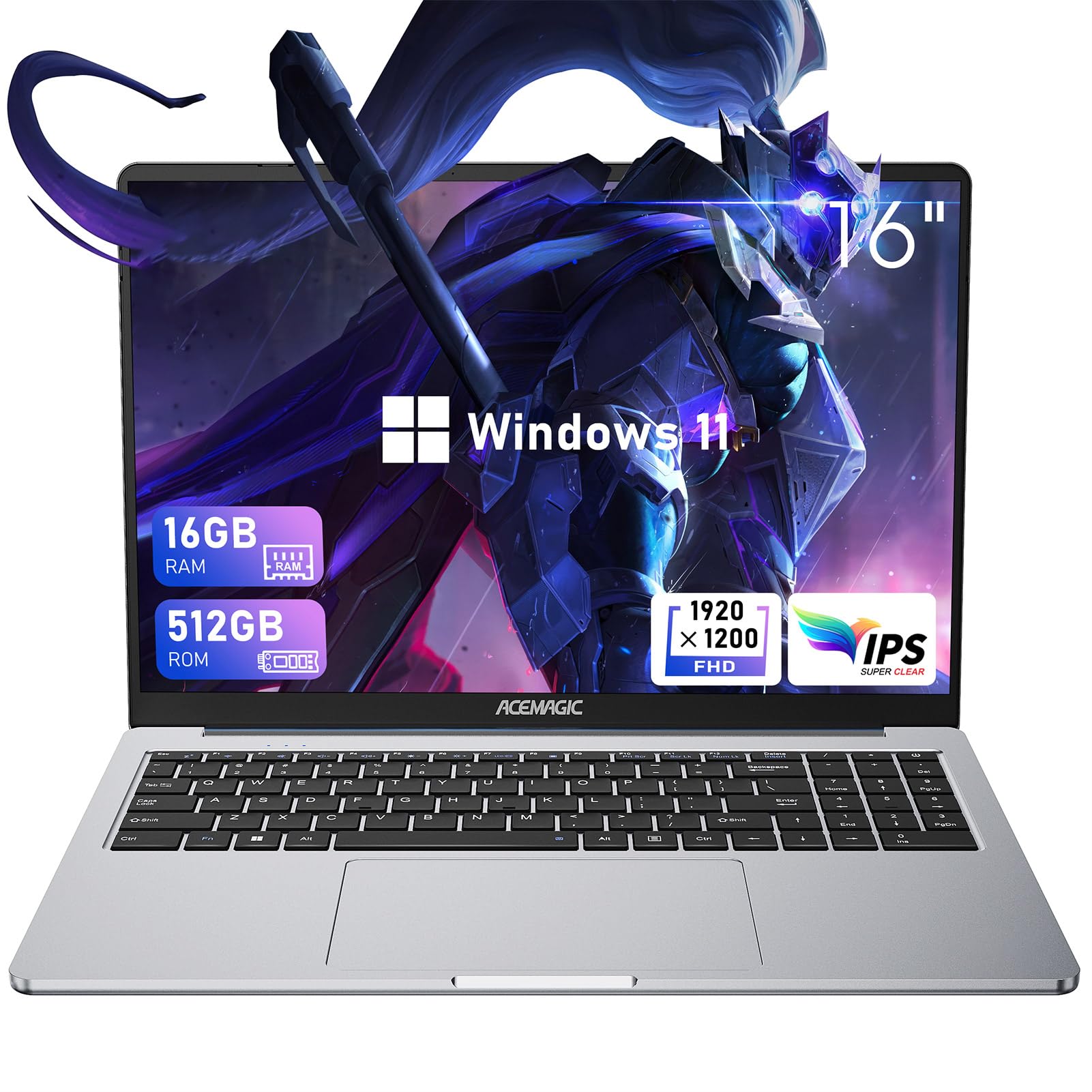 Snapklik.com : 20 Inch Laptop Computer,16GB DDR4 RAM 512GB SSD,FHD 1920 ...