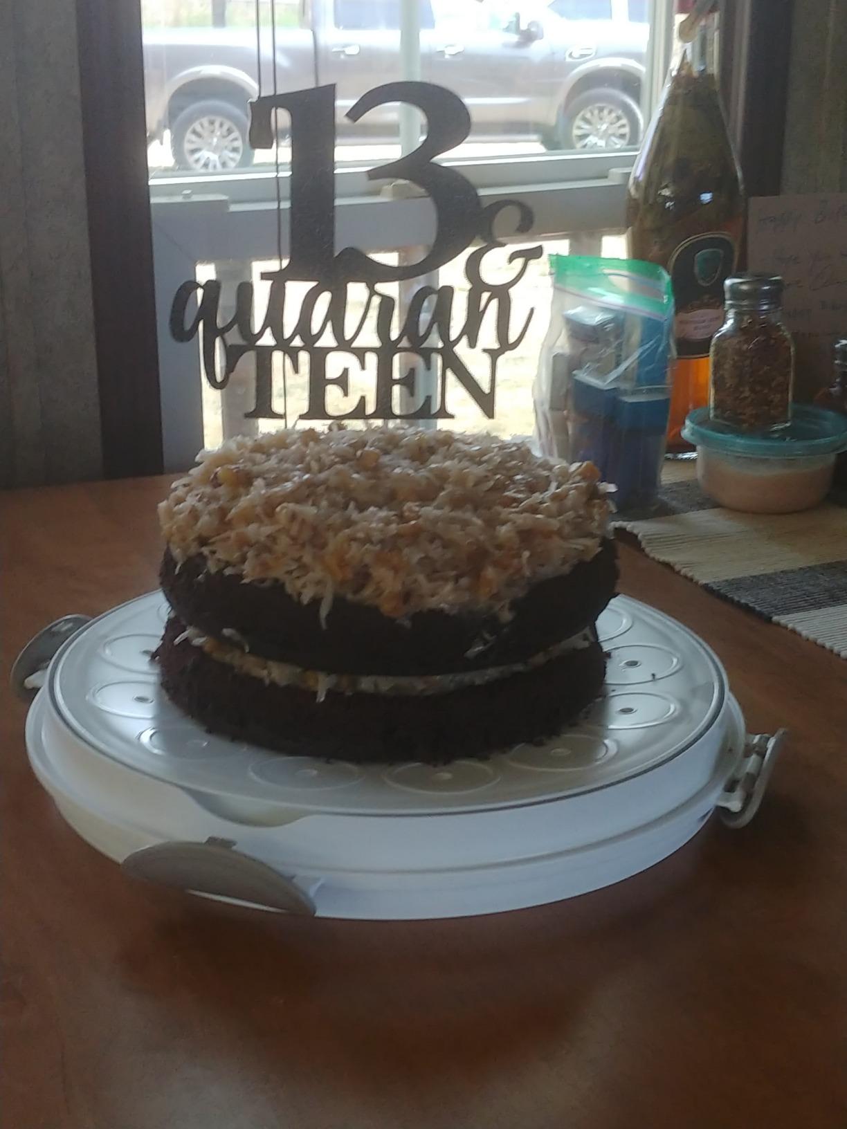 Amazon.com: 13 and Quarantined Cake Topper- Black Glitter, Cake Topper ...