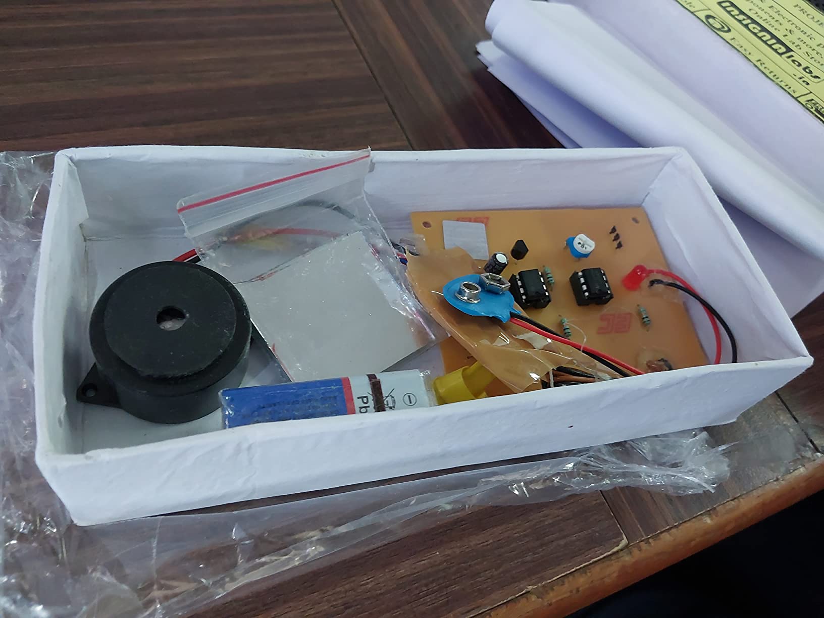 INSIGNIA LABS Plastic Laser Alarm Security System Project Kit With Two ...