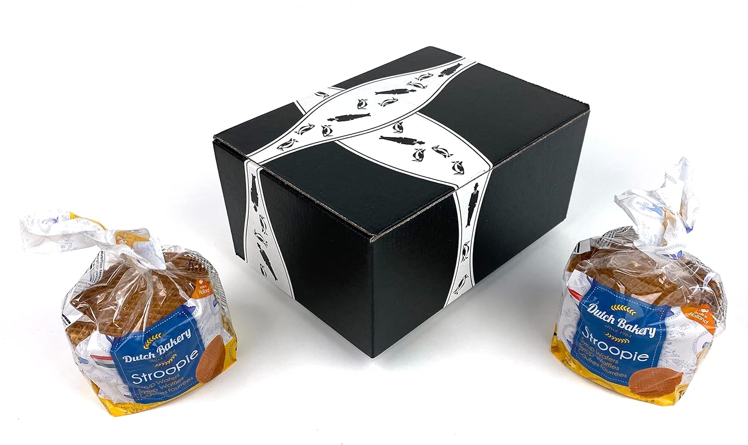Amazon.com : Dutch Bakery Stroopie Margarine Syrup Wafer Stroopwafel ...