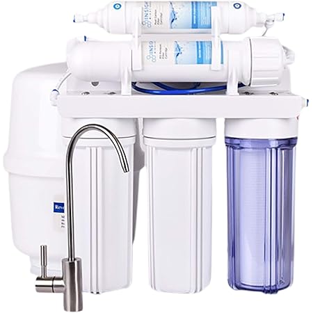 FS-TFC 5-Stage Reverse Osmosis Water Filtration System 100GPD Fast Flow ...