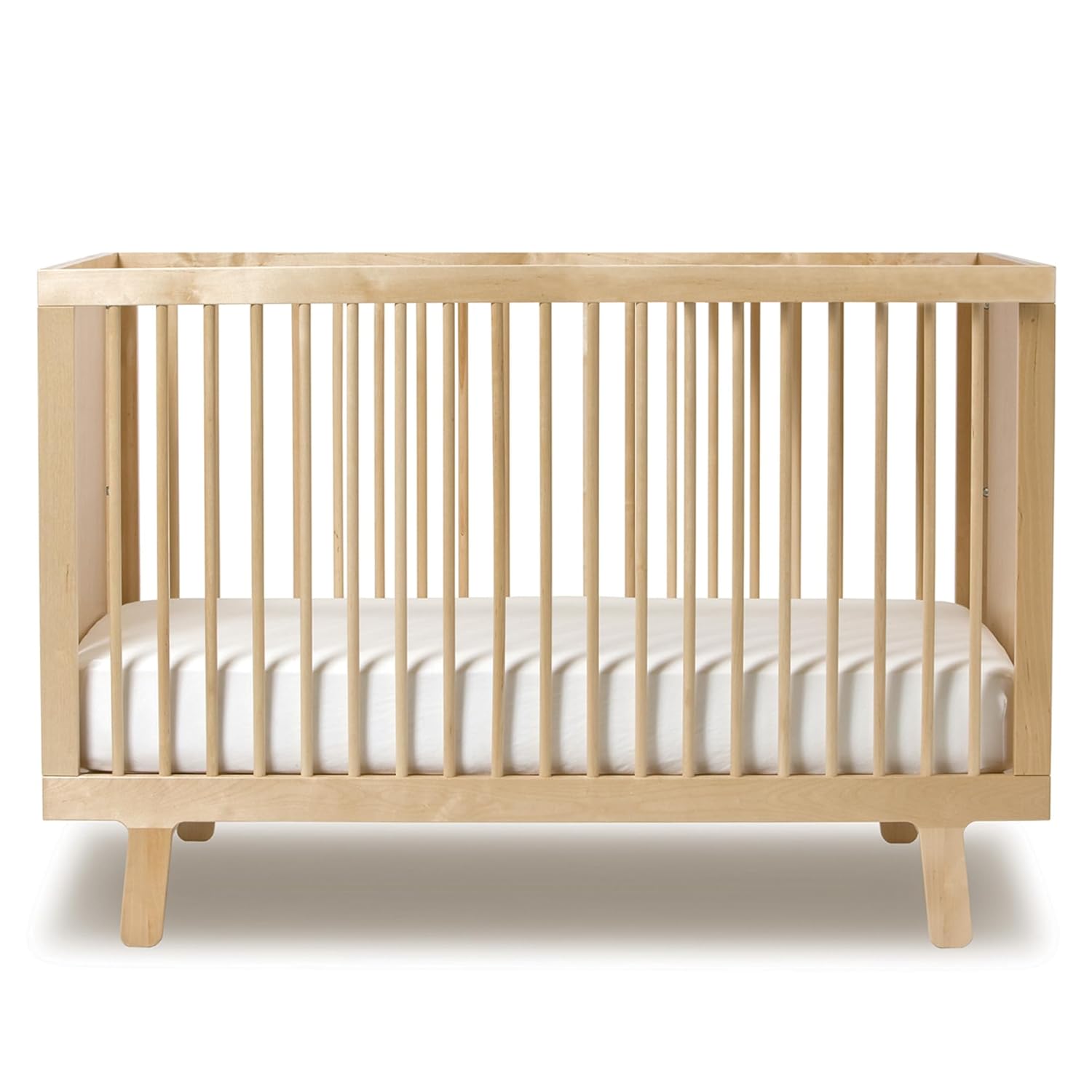 Amazon.com : Oeuf Sparrow Crib, Birch : Baby