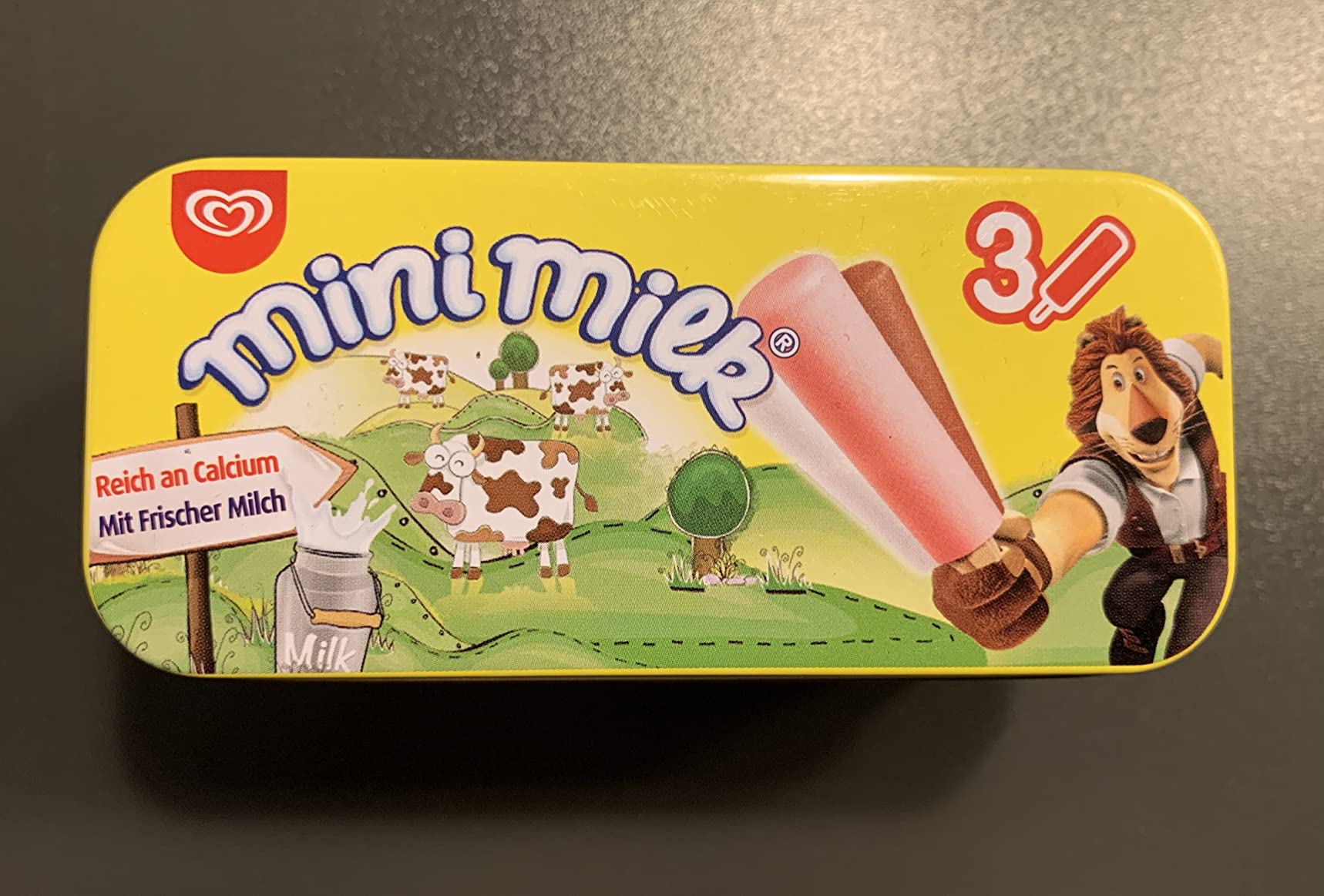 Erzi 14015 EIS Mini Milk aus Holz in der Dose, Kaufladenartikel für ...