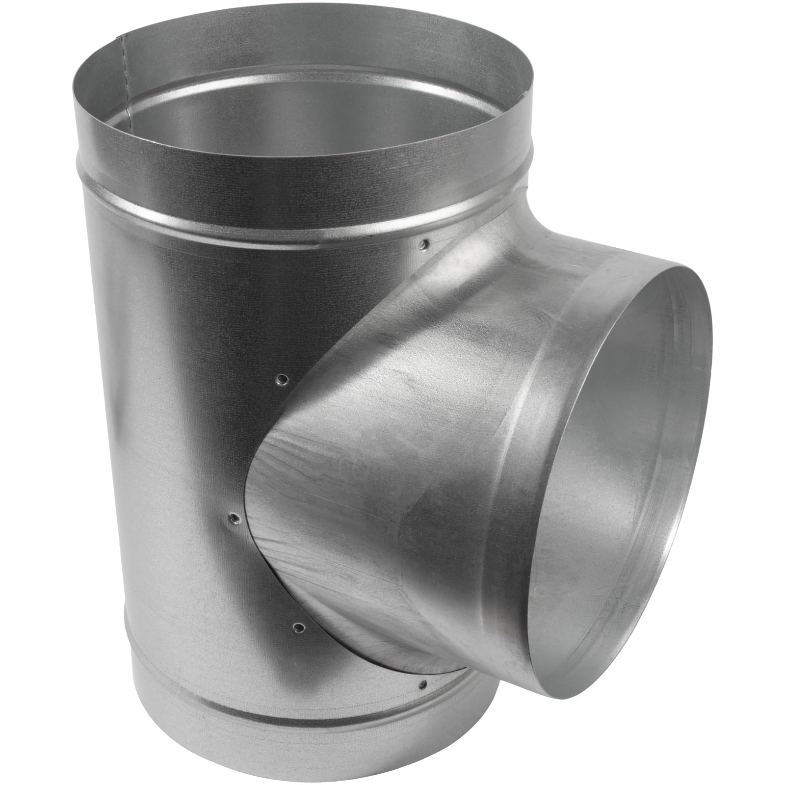 Snapklik.com : ECOPRO VENT 8" Inch 3 Way Metal Duct Splitter. 90 Degree ...