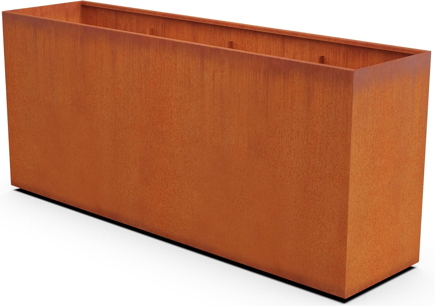 Amazon.com : PLANTERCRAFT Corten Steel Planter Rectangle Outdoor Metal ...
