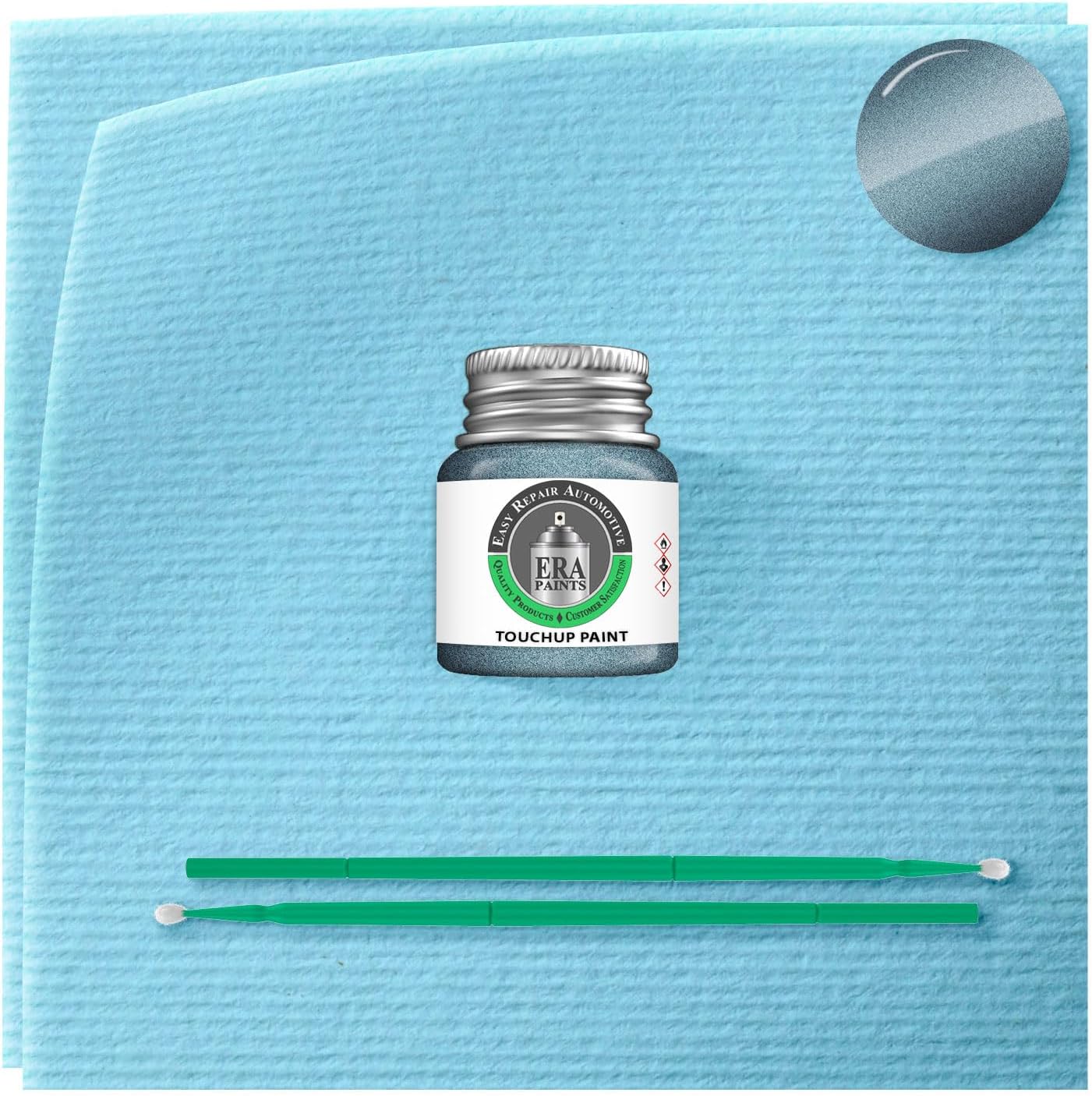 Amazon.com: ERA Paints 1K3 - Celestite Gray Metallic for TOYOTA Exact ...