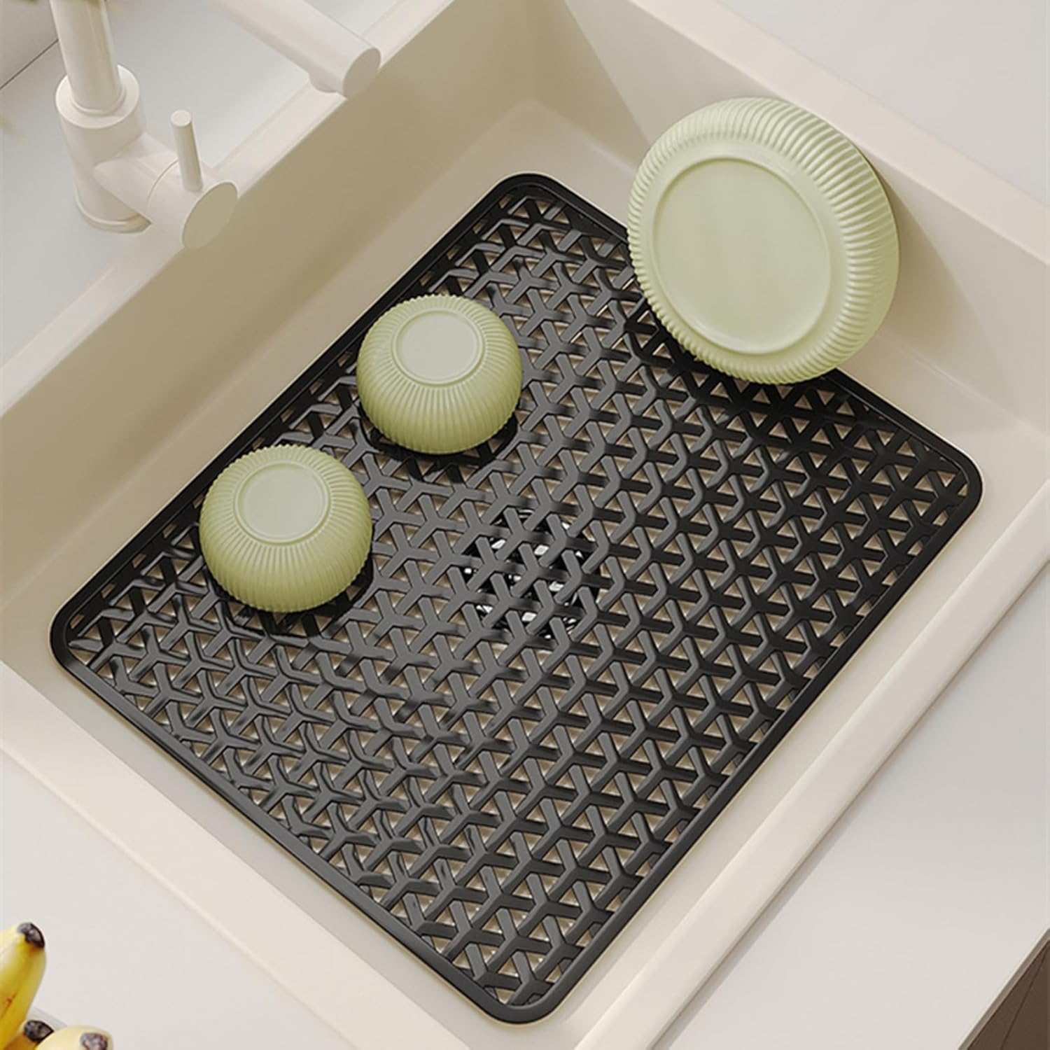 Amazon.com: BANEBOR Household Drain Sink Mat,Dishwashing Sink Drain Mat ...