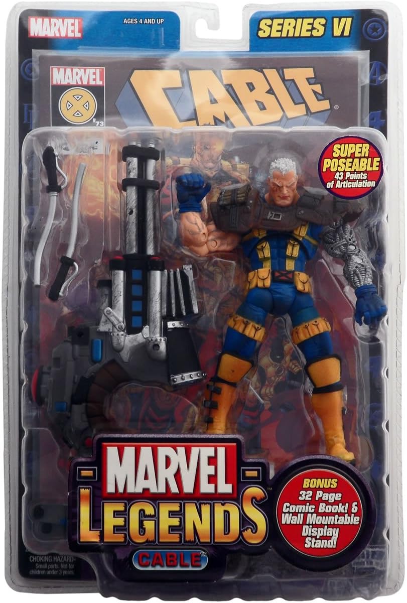 Marvel Legends Series 6 Action Figure Cable, Figures - Amazon Canada