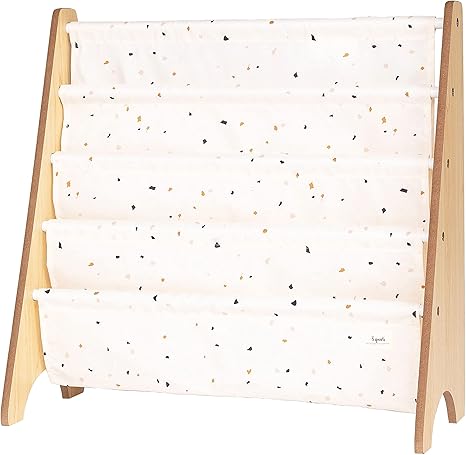Amazon.com: 3 Sprouts Recycled Fabric Book Rack – Kids & Toddler ...