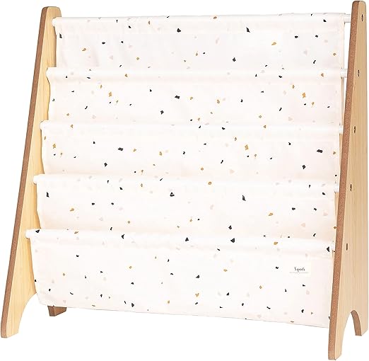 Amazon.com: 3 Sprouts Recycled Fabric Book Rack – Kids & Toddler ...