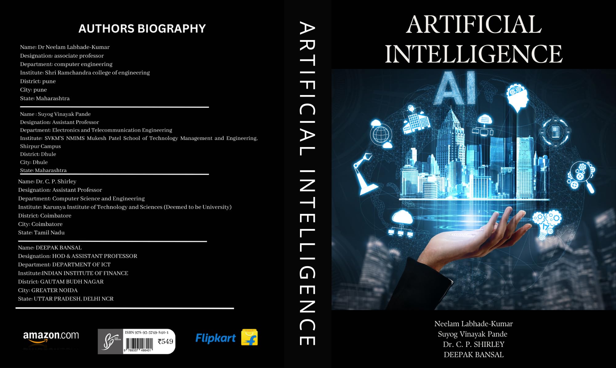 Buy Artificial Intelligence Book Online at Low Prices in India ...