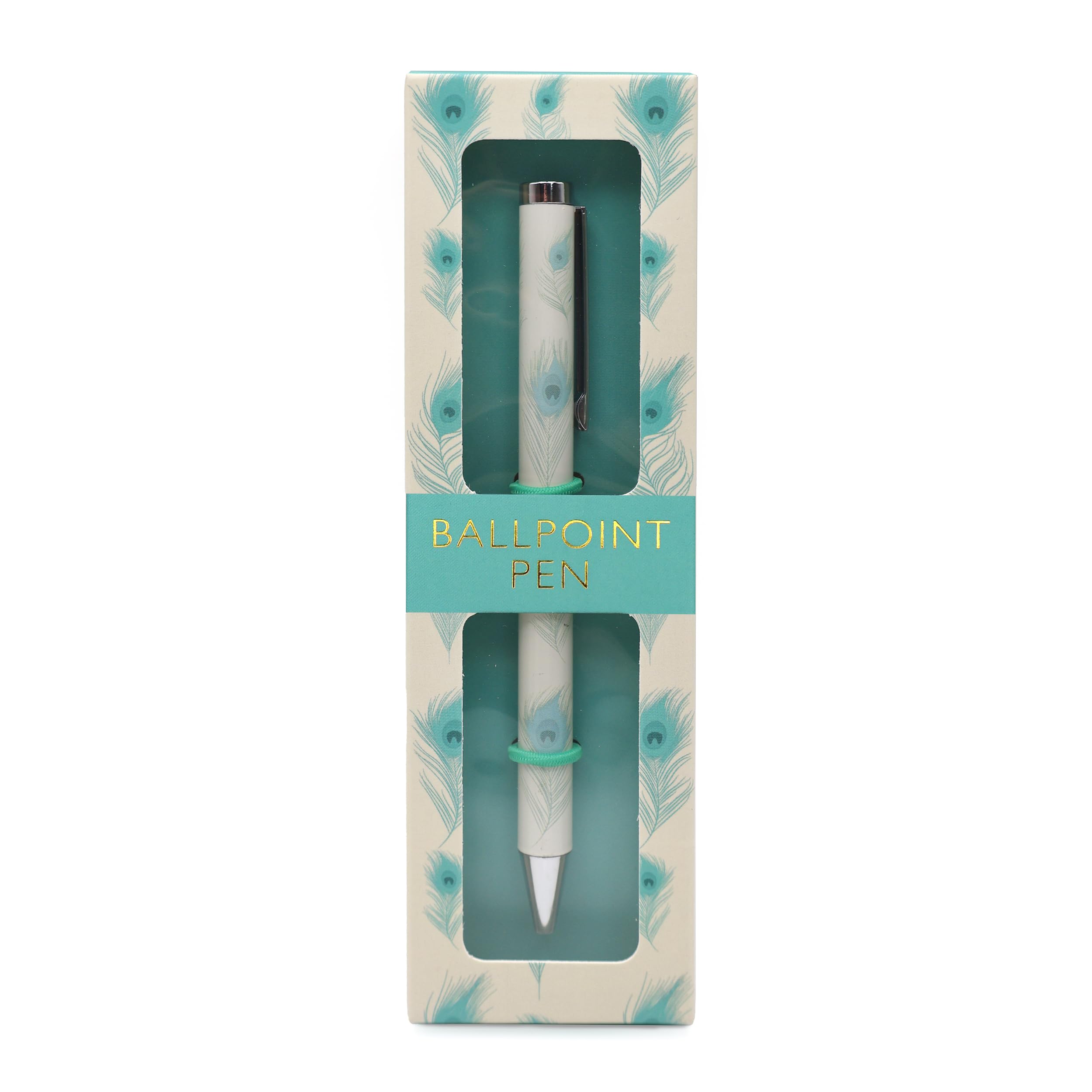 Robert Frederick Peacock Feathers Ballpoint Pen in Gift Box : Amazon.co ...