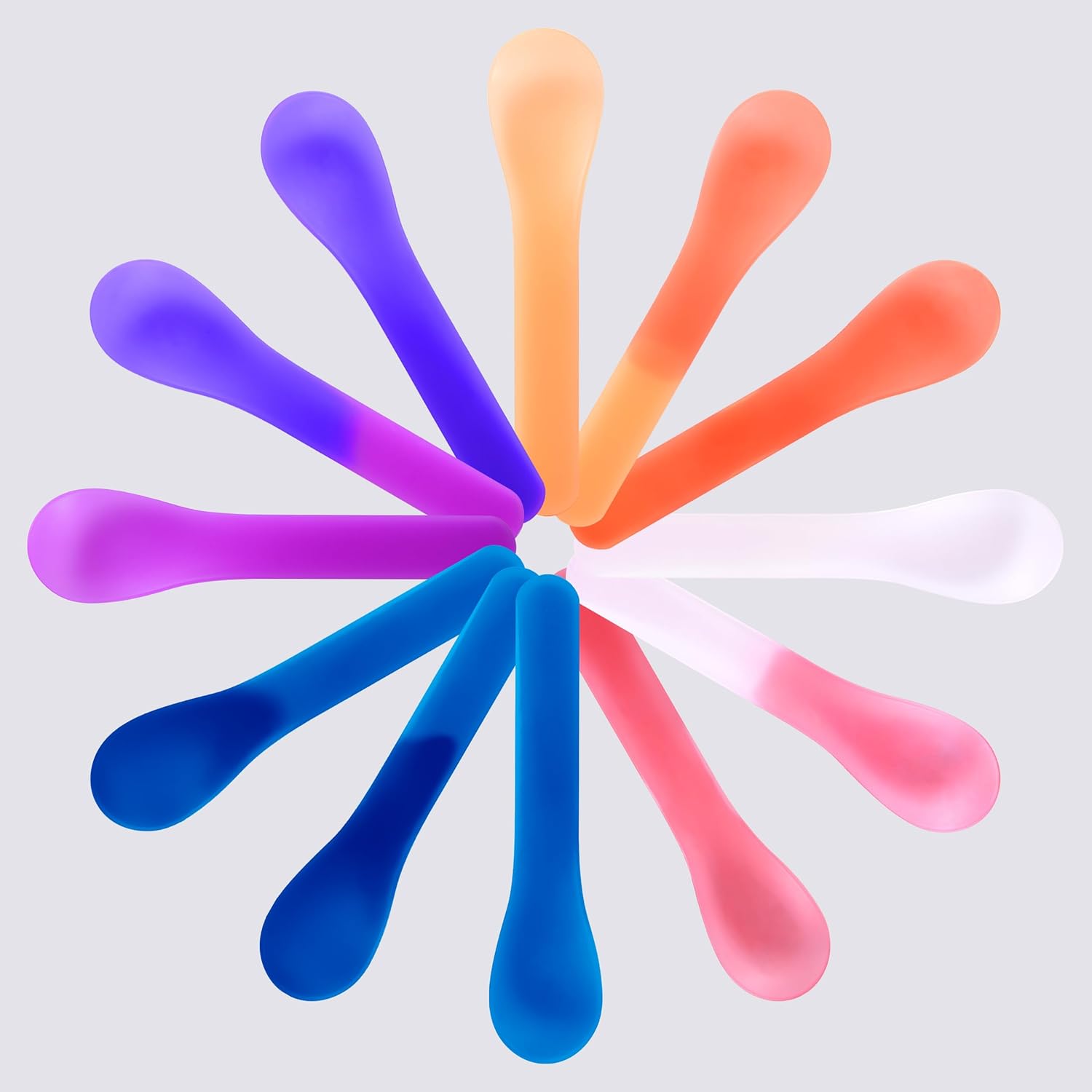 Amazon.com: 20 Color-Changing Spoons-Ice Cream Spoons- Birthday ...