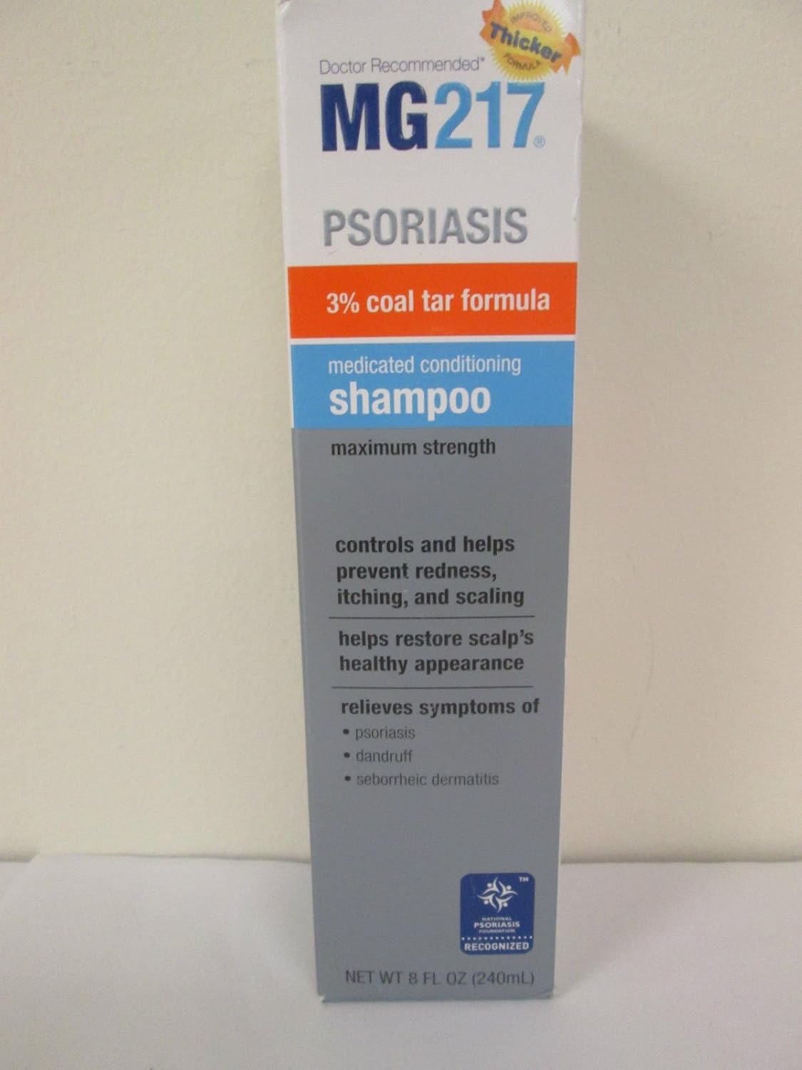 Amazon.com: MG217 Medicated Conditioning Coal Tar Formula Shampoo 8 oz ...