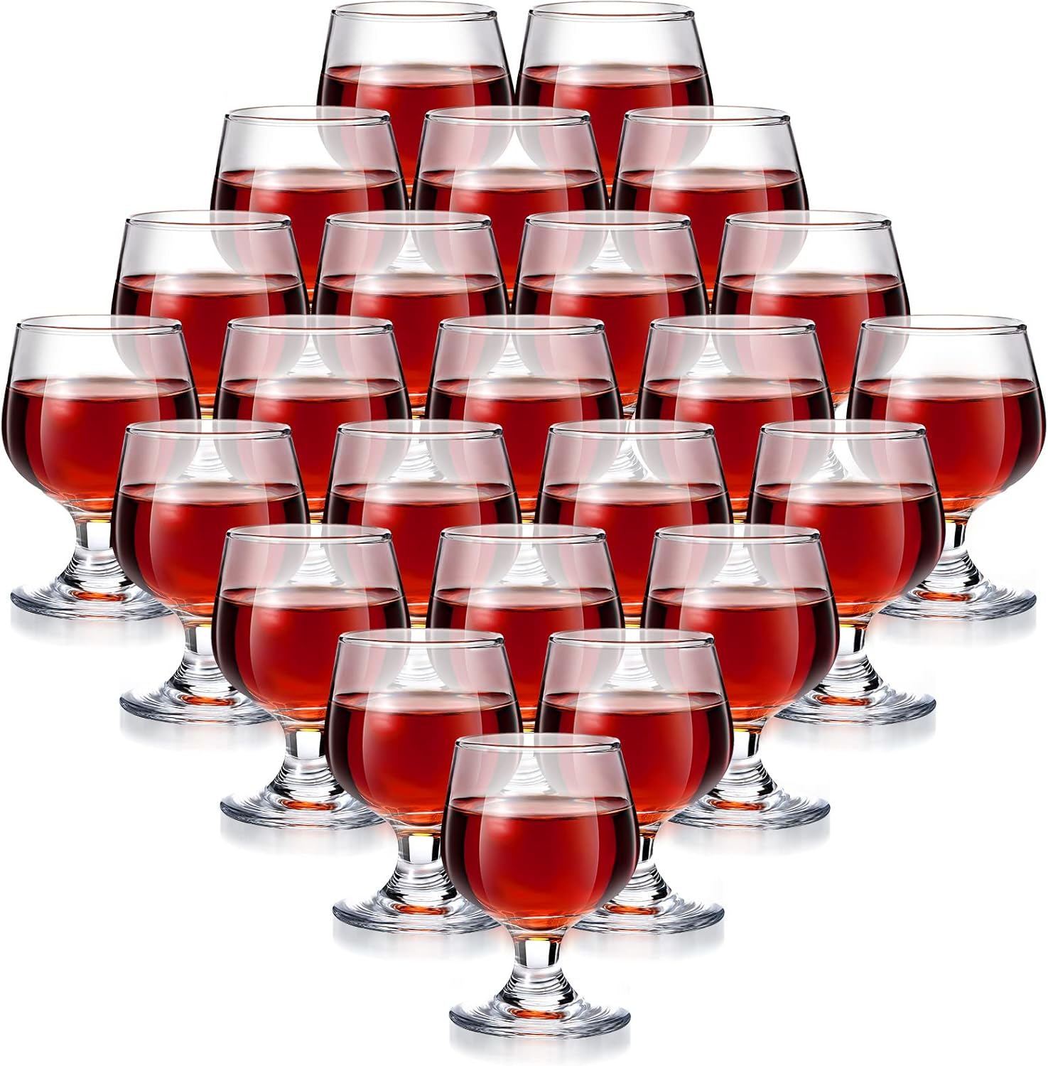 Amazon.com | Meanplan Cute Shot Glasses Mini Snifters Cognac 1.7 oz ...